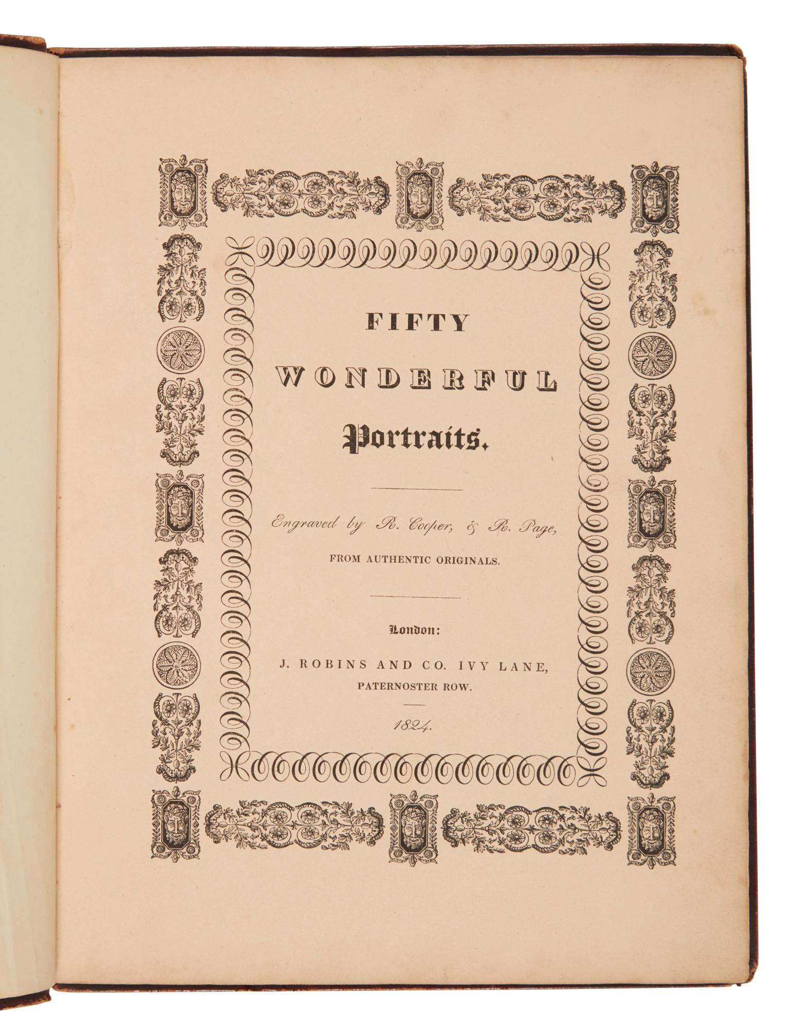 Cooper, R., and R. Page | Peculiar characters, from a man "Remarkable ...