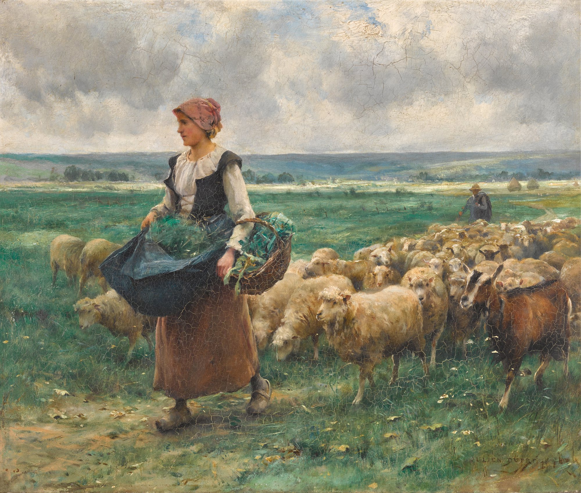 The young shepherdess | Old Master & 19th Century Paintings Day Auction ...