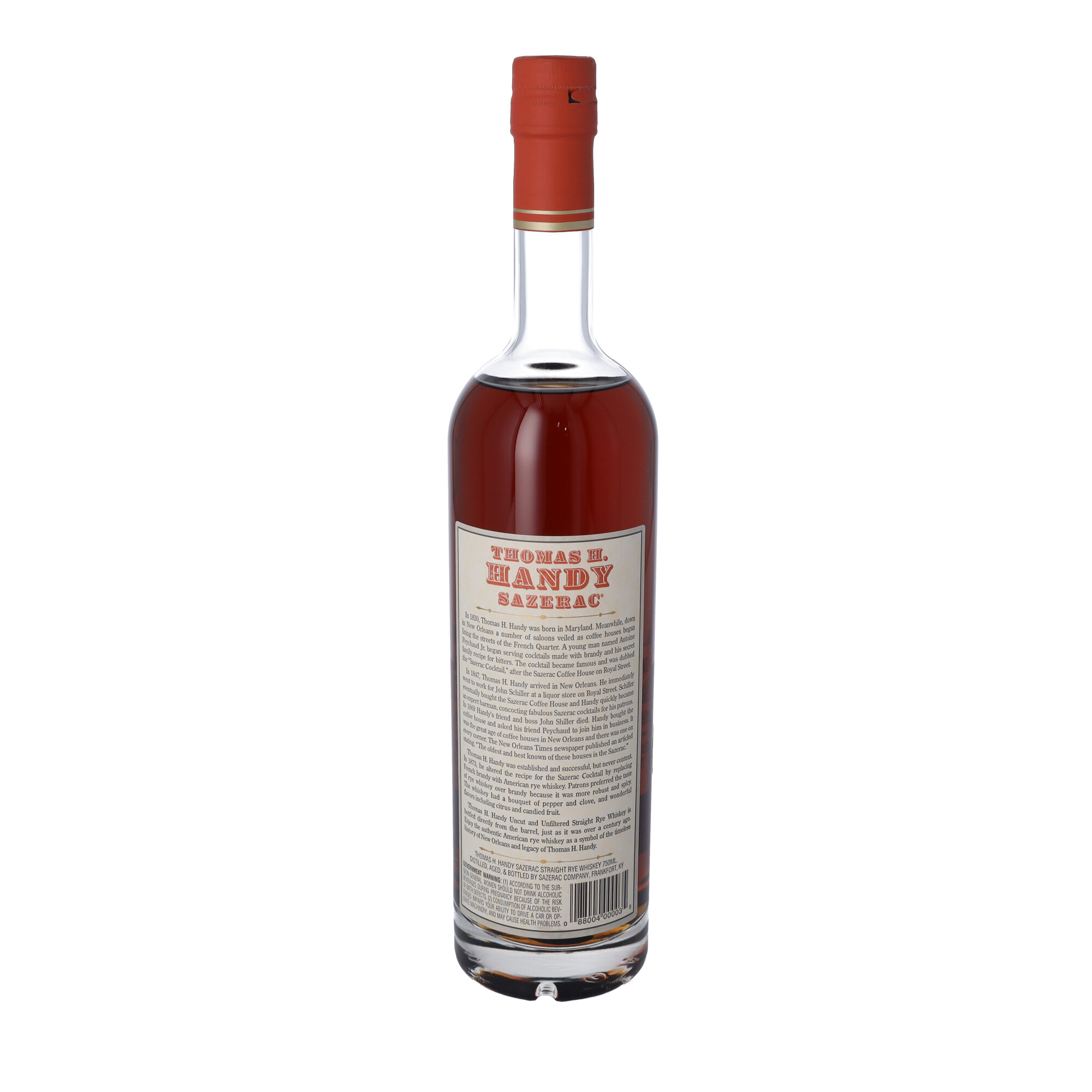 Thomas H. Handy Rye 2006 Release 132.7 proof NV (1 BT75) | Rare Bourbon ...