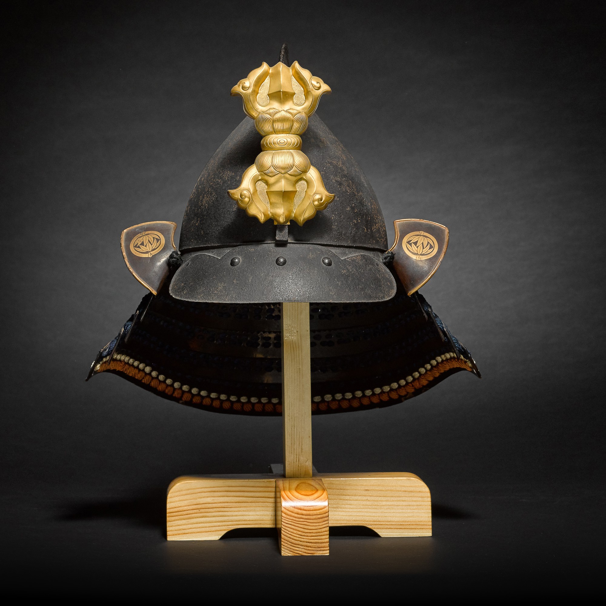 An Eboshi-nari kabuto [court cap shaped helmet] | Edo period, 17th ...