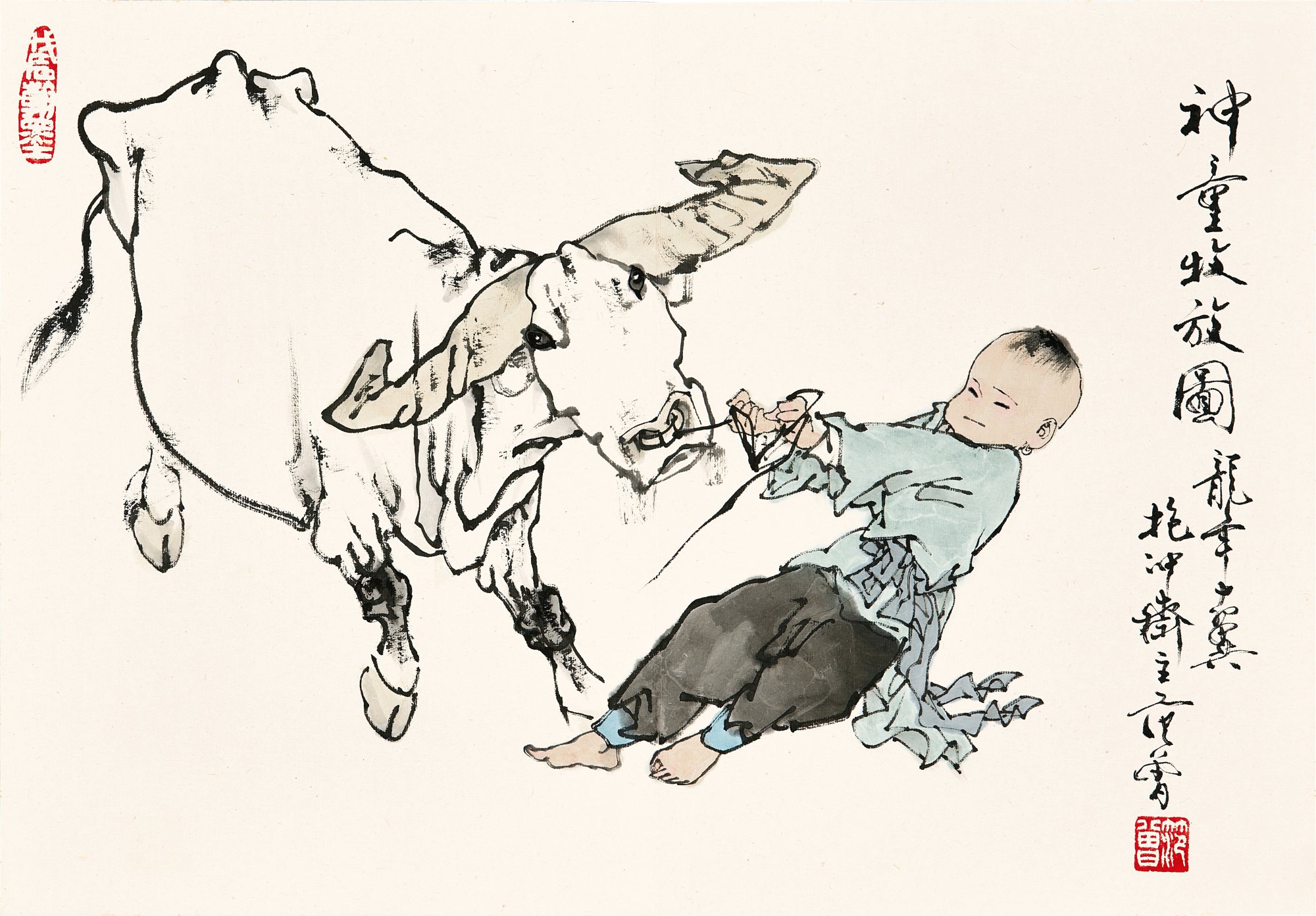 范曾 逸興集 | Fan Zeng, Various Figures | Fine Chinese Paintings | 2022 ...