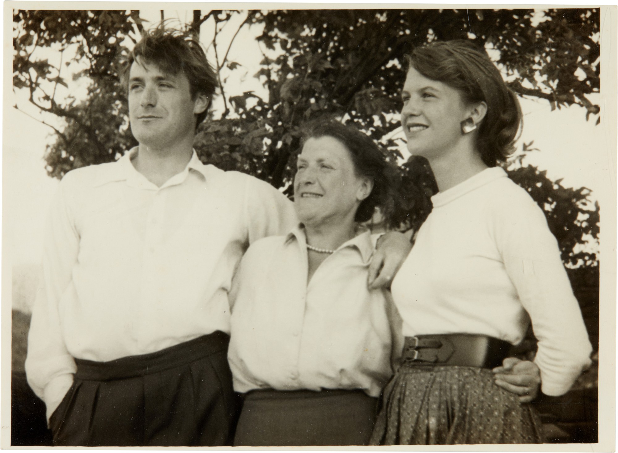 Sylvia Plath and Ted Hughes | Collection of six photographs with the ...