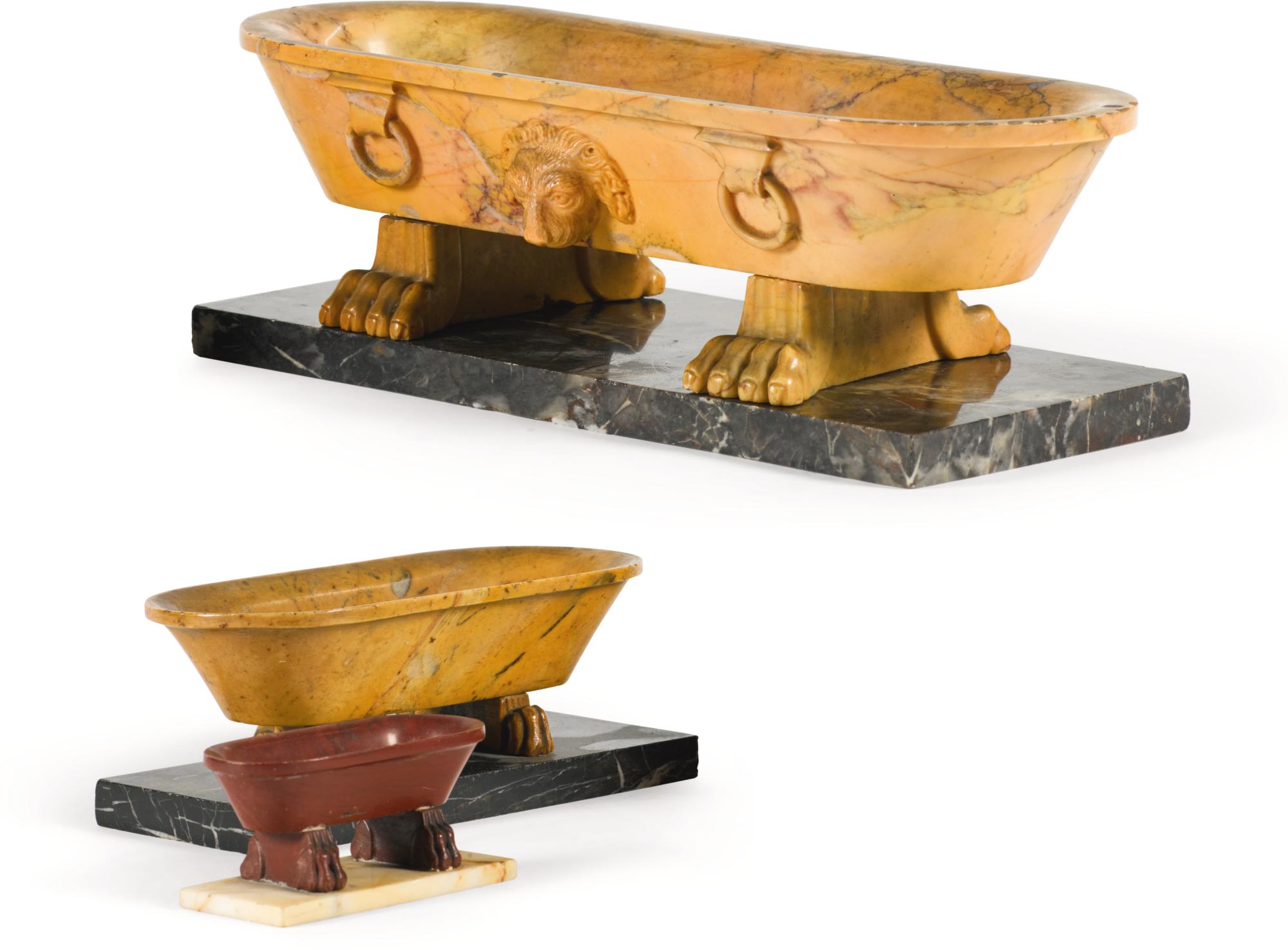 A GROUP OF THREE 'GRAND TOUR' CISTERNS, ITALIAN, EARLY 19TH CENTURY ...