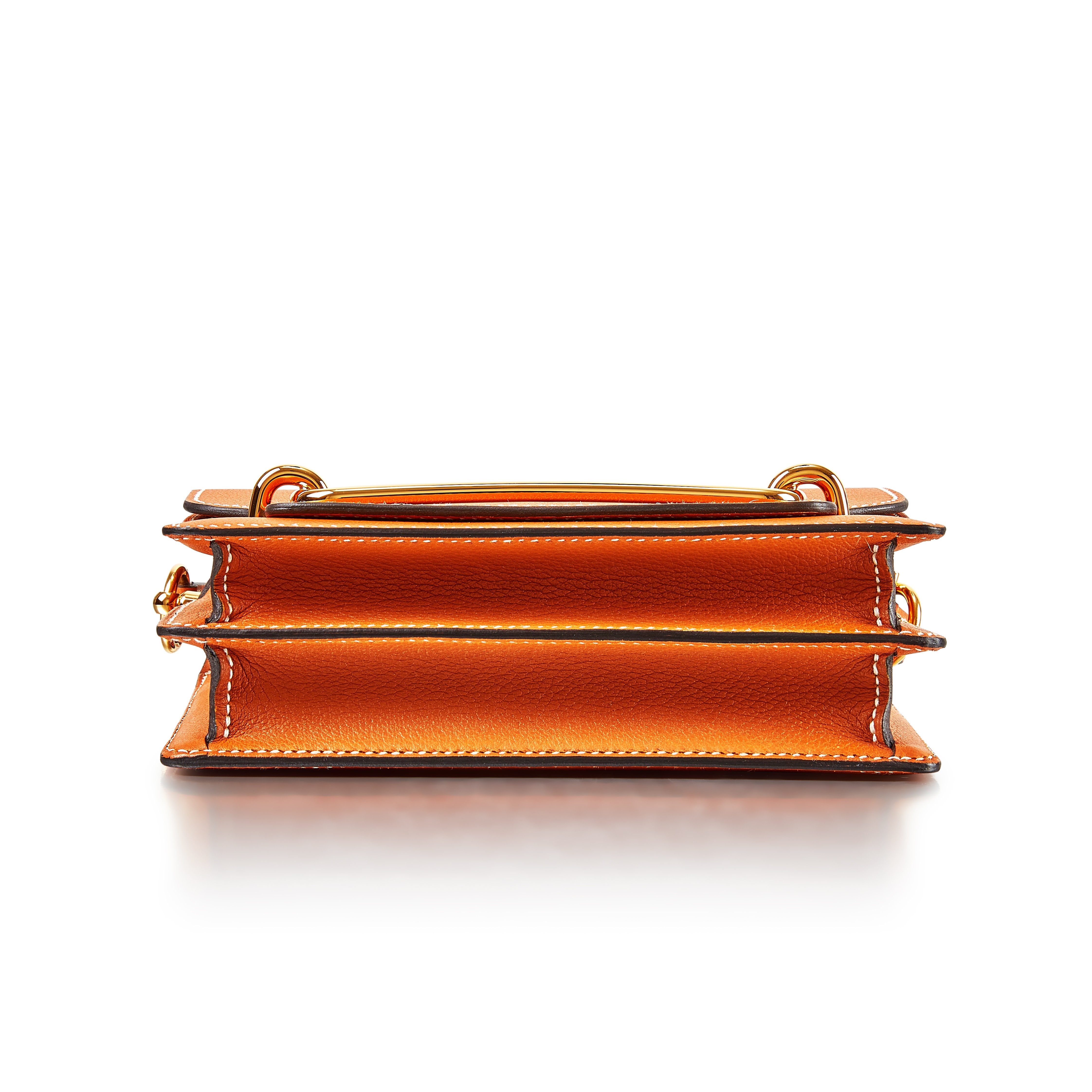 Gold Evercolor Mini Roulis Gold Hardware, 2017 | 愛馬仕金色 Evercolor 小牛皮迷你 ...