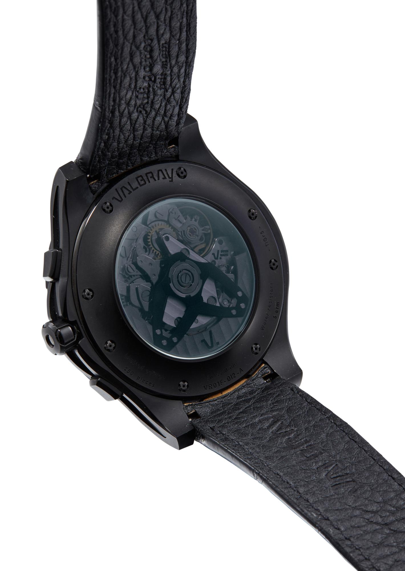 VALBRAY | OCULUS CHRONO TITANIUM FULL BLACK VR01F, A LIMITED EDITION ...