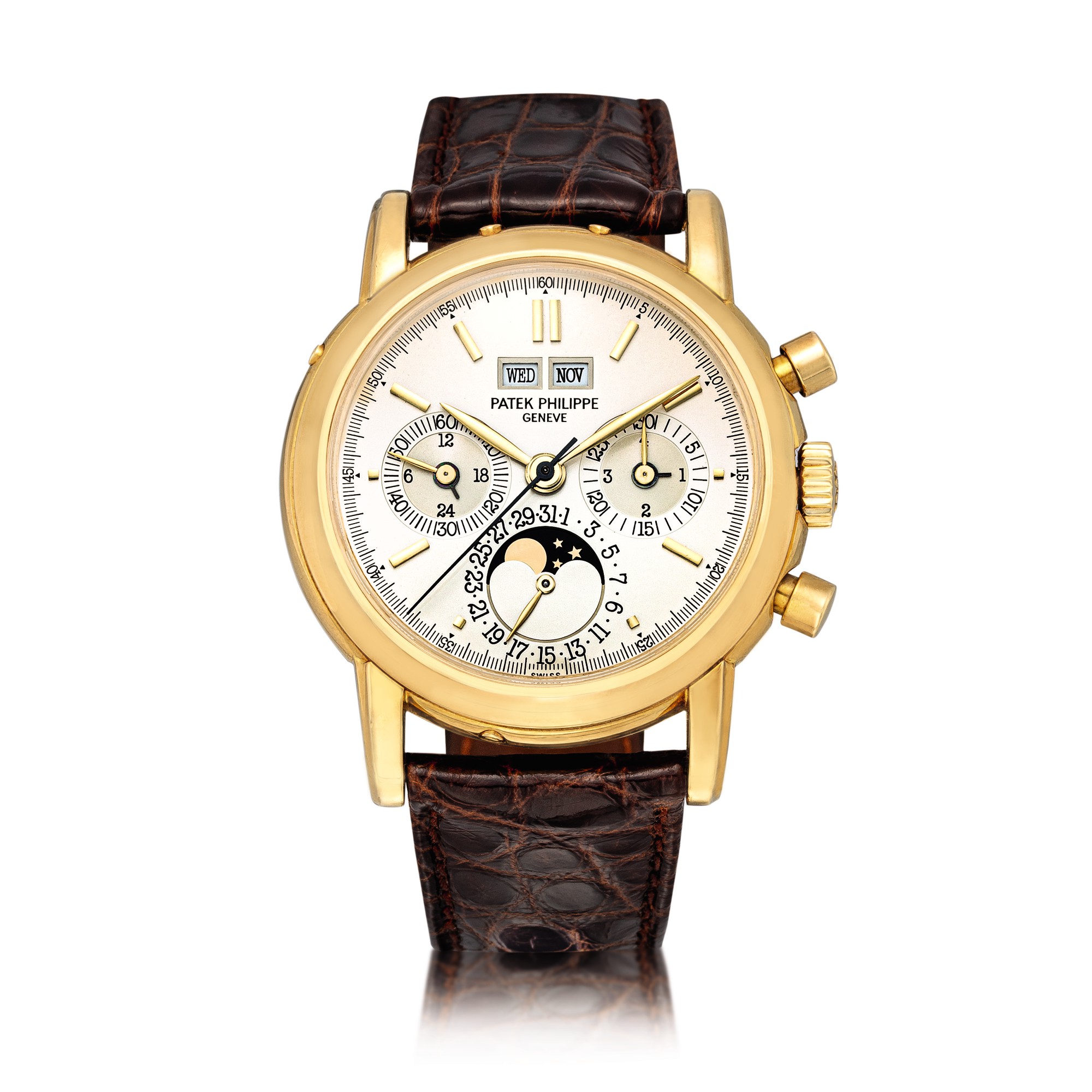 Patek Philippe | Reference 3971, A yellow gold perpetual calendar ...