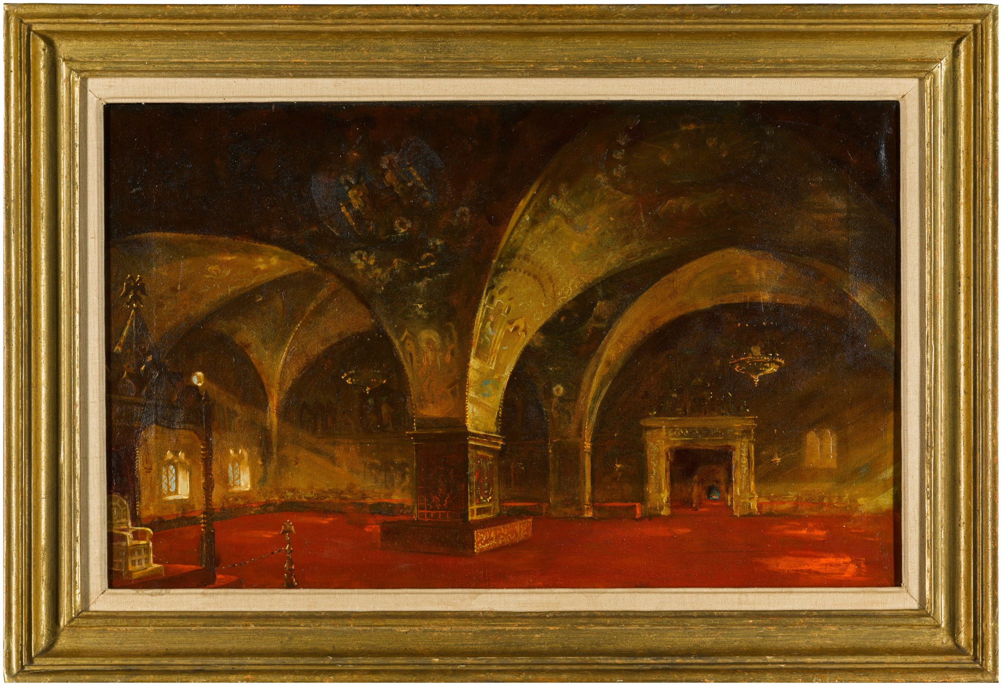 Set Design for Boris Godunov | Russian Pictures | | Sotheby's