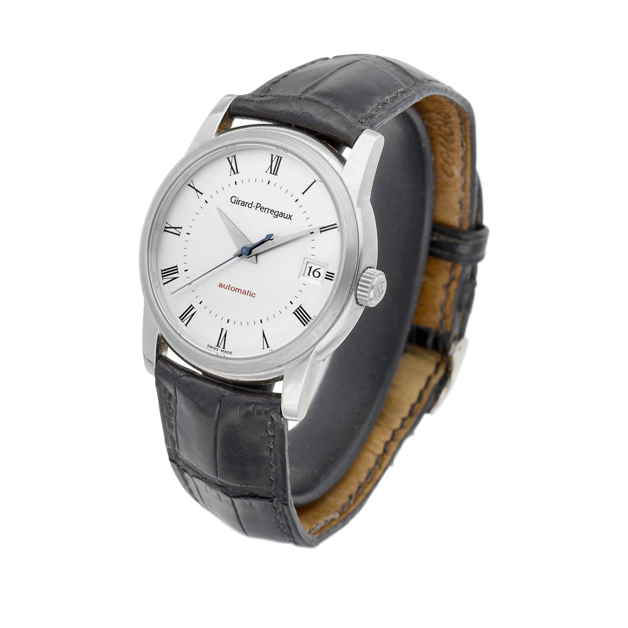 Reference 9052 | A white gold wristwatch with date, Circa 2000 | 芝柏 ...