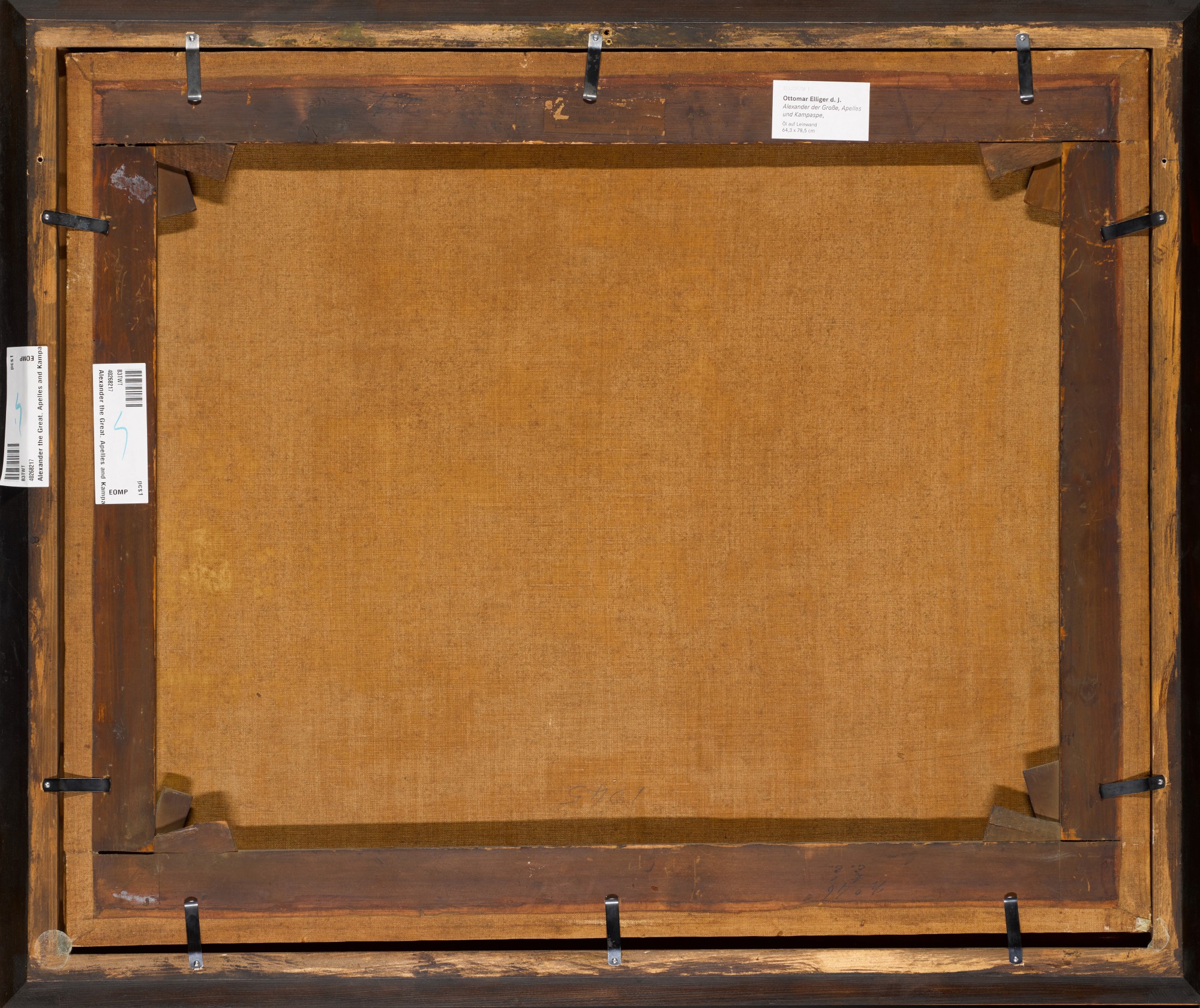 OTTOMAR ELLIGER THE YOUNGER | Apelles before Alexander the Great and ...