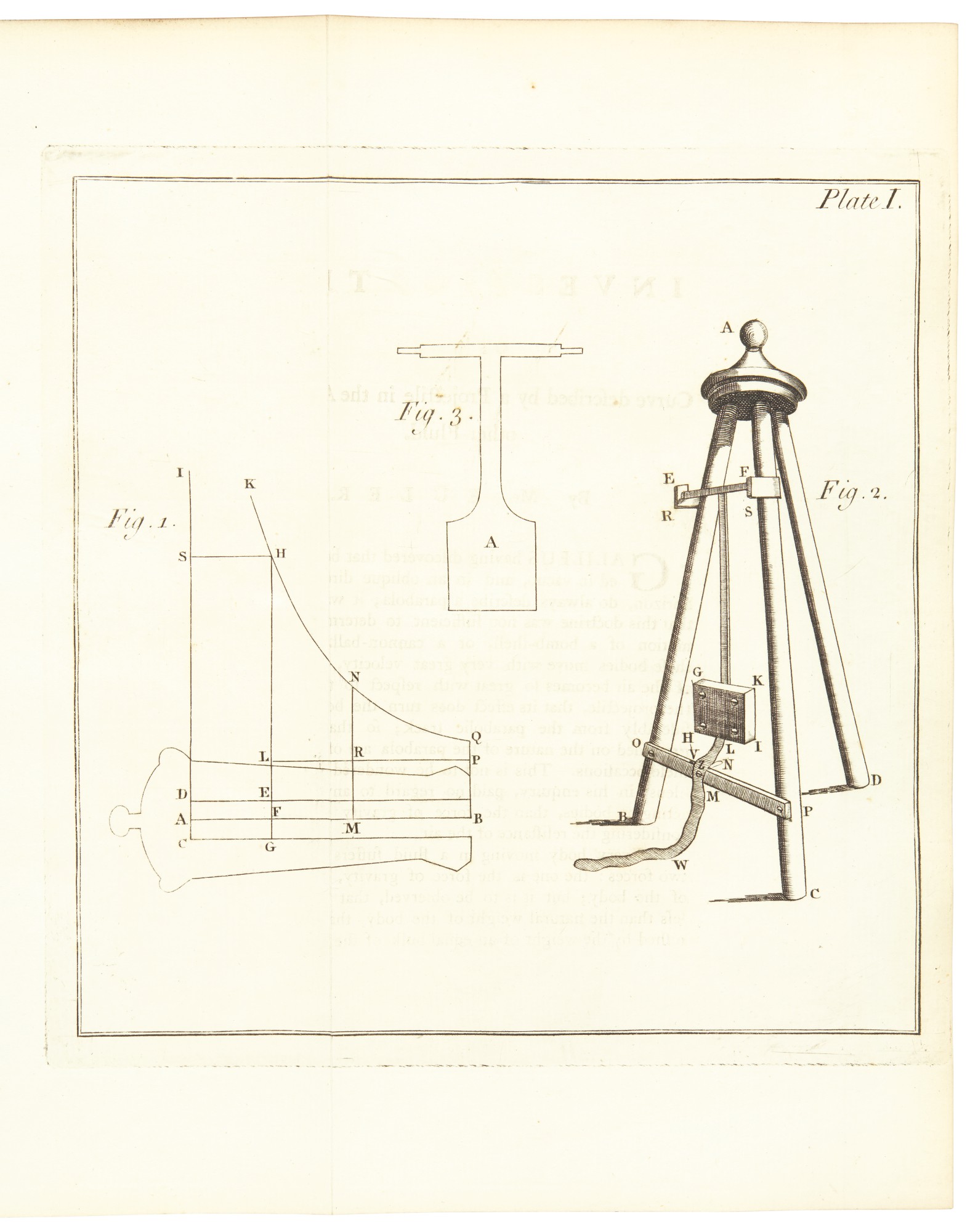 Euler, The true principles of gunnery, London, 1777, red morocco gilt ...