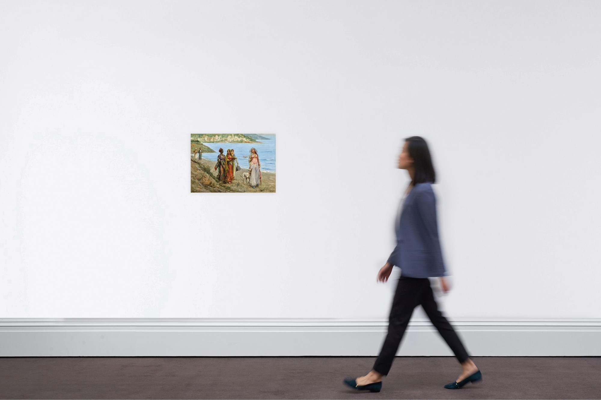 FABIO FABBI | PROMENADE ON THE SHORE | The Orientalist Sale | 2020 ...