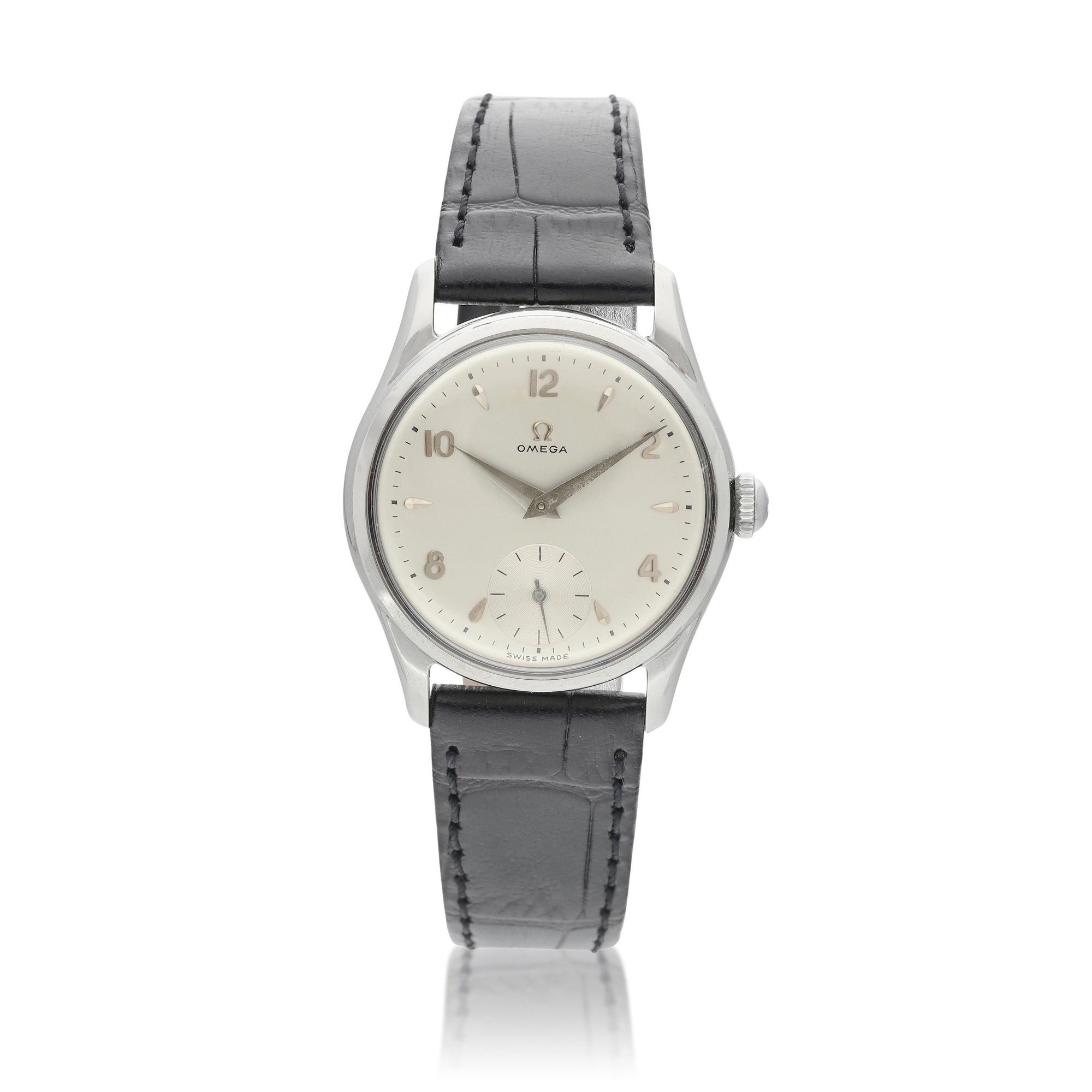 Reference 2691 | A stainless steel wristwatch, Circa 1955 | 歐米茄 | 型號 ...