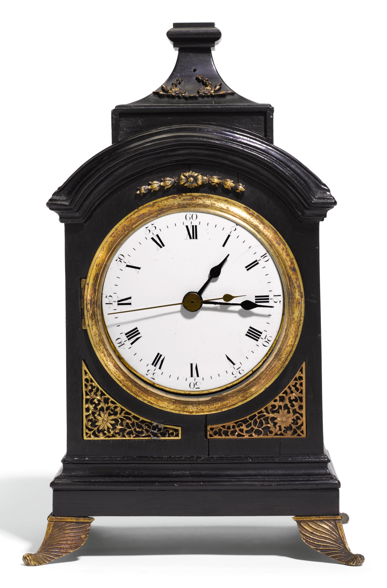 A SMALL ROSEWOOD QUARTER STRIKING AND MUSICAL TABLE CLOCK, CHINESE ...