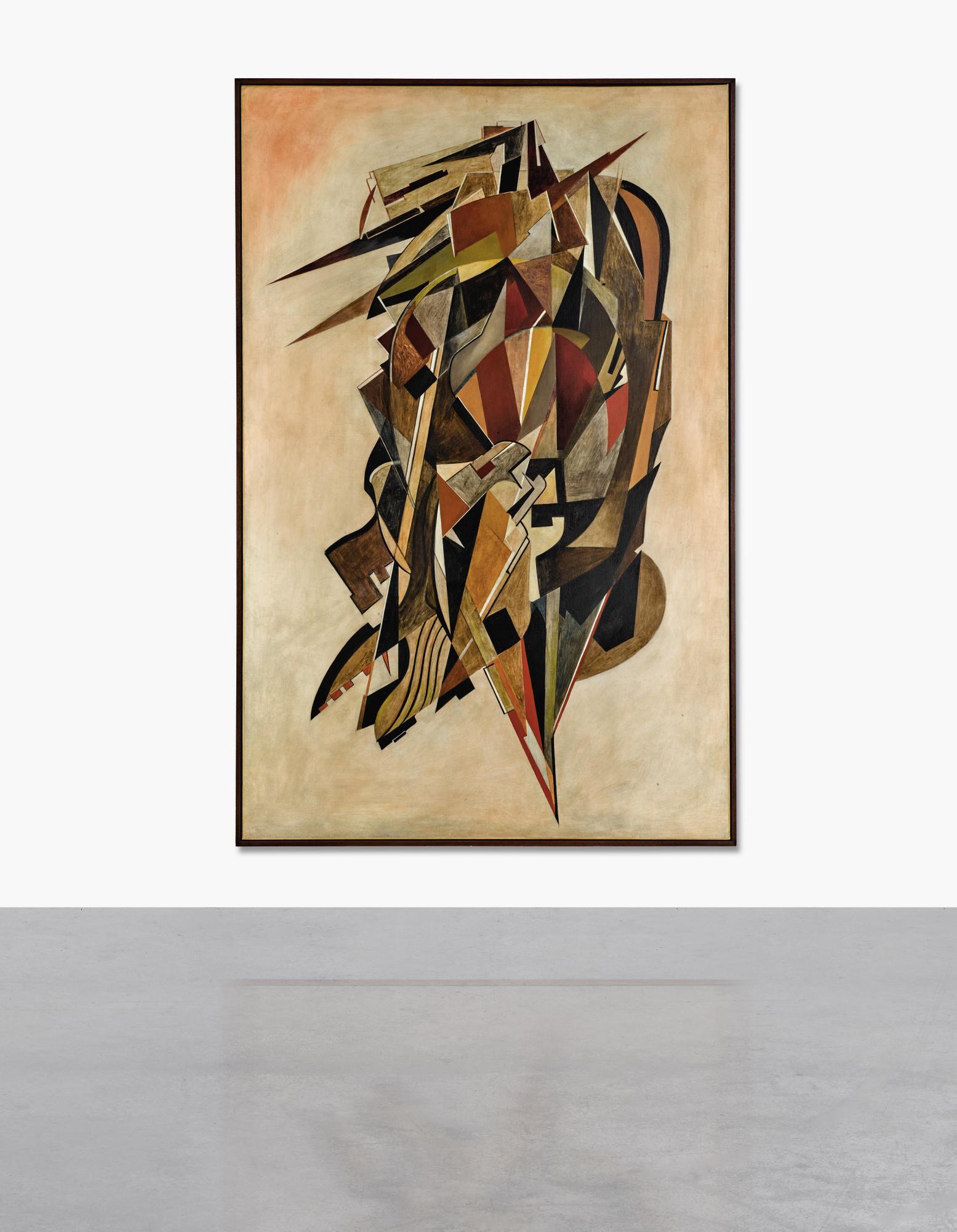 MERLYN EVANS | TIME KING (VERTICAL ABSTRACTION NO. 2) | Modern & Post ...