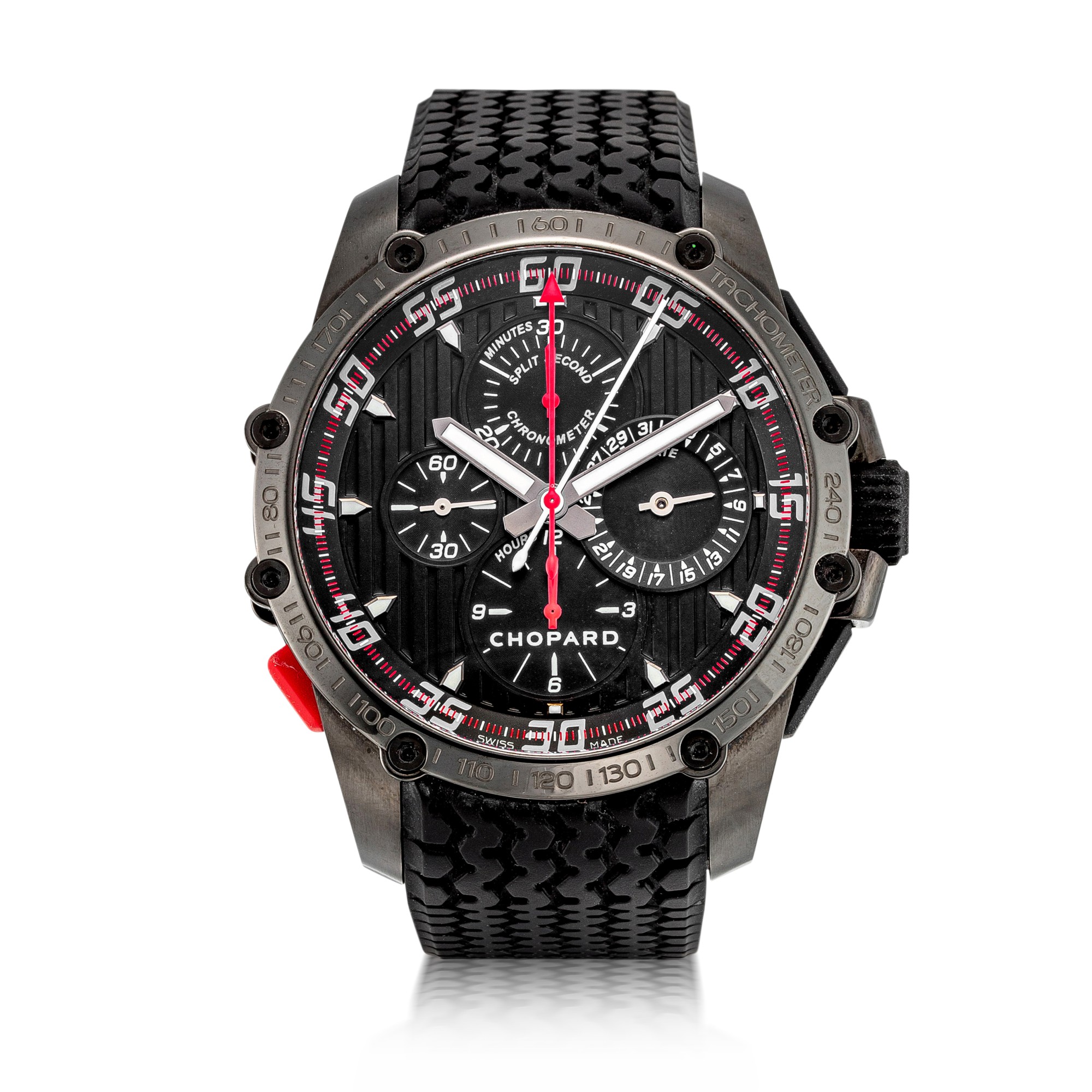 Chopard | Classic Racing Superfast Split Second, Reference 8542, A limited edition DLC-coated ...
