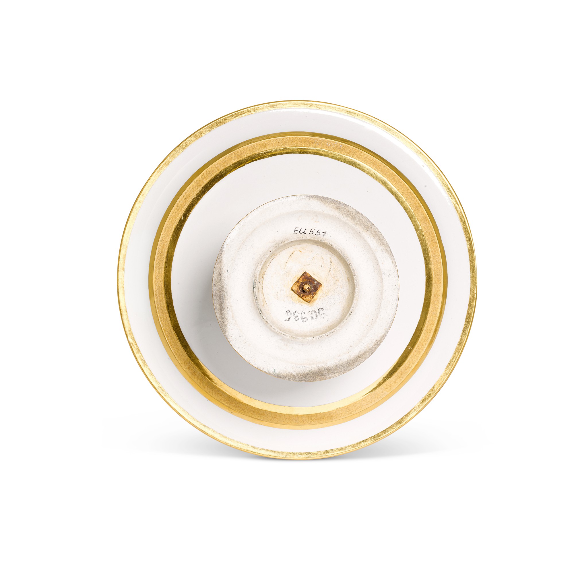 A porcelain tazza, Imperial Porcelain Factory, St Petersburg, mid-19th ...