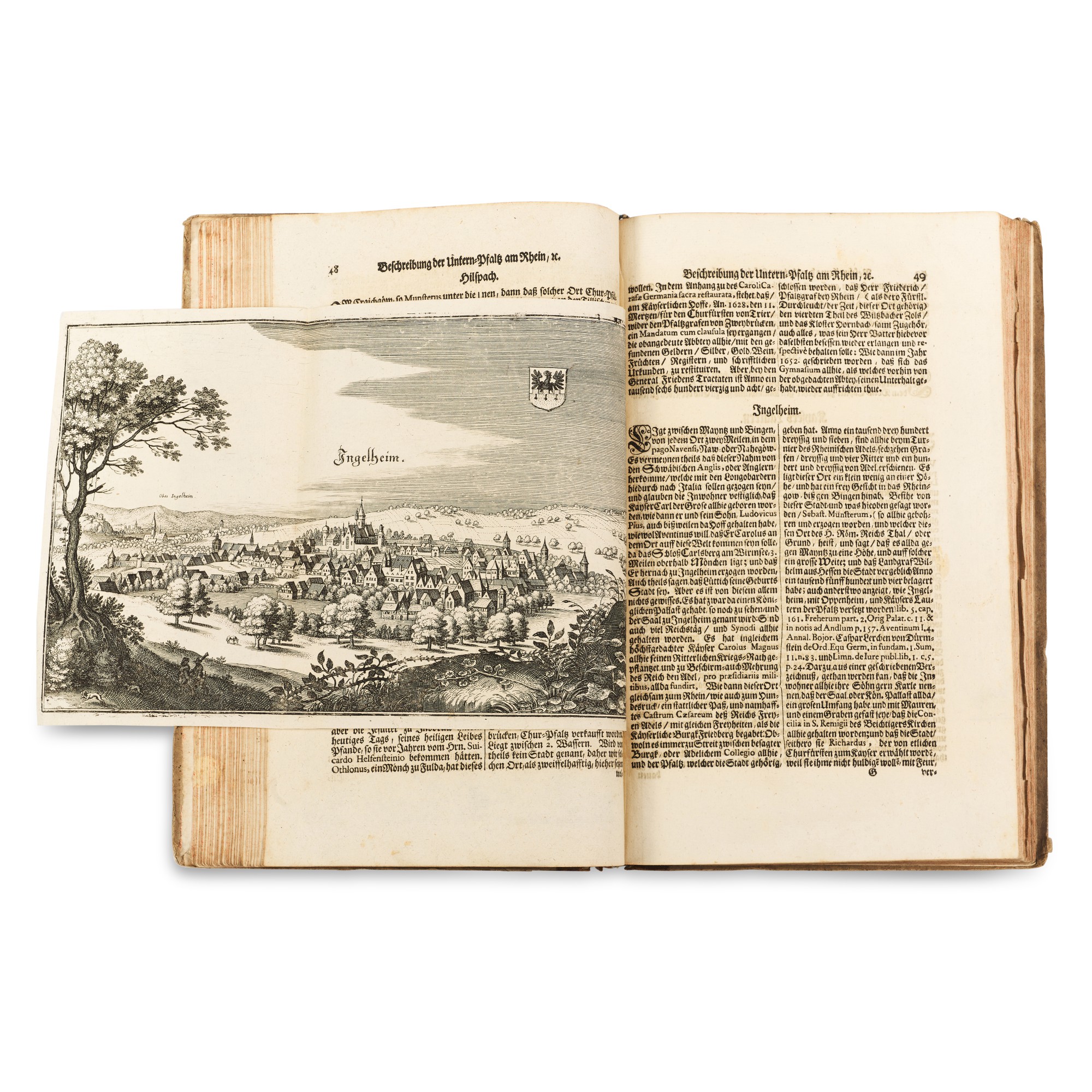 Merian, Topographia Palatinatus Rheni, Frankfurt, 1645 [i.e. 1700 ...