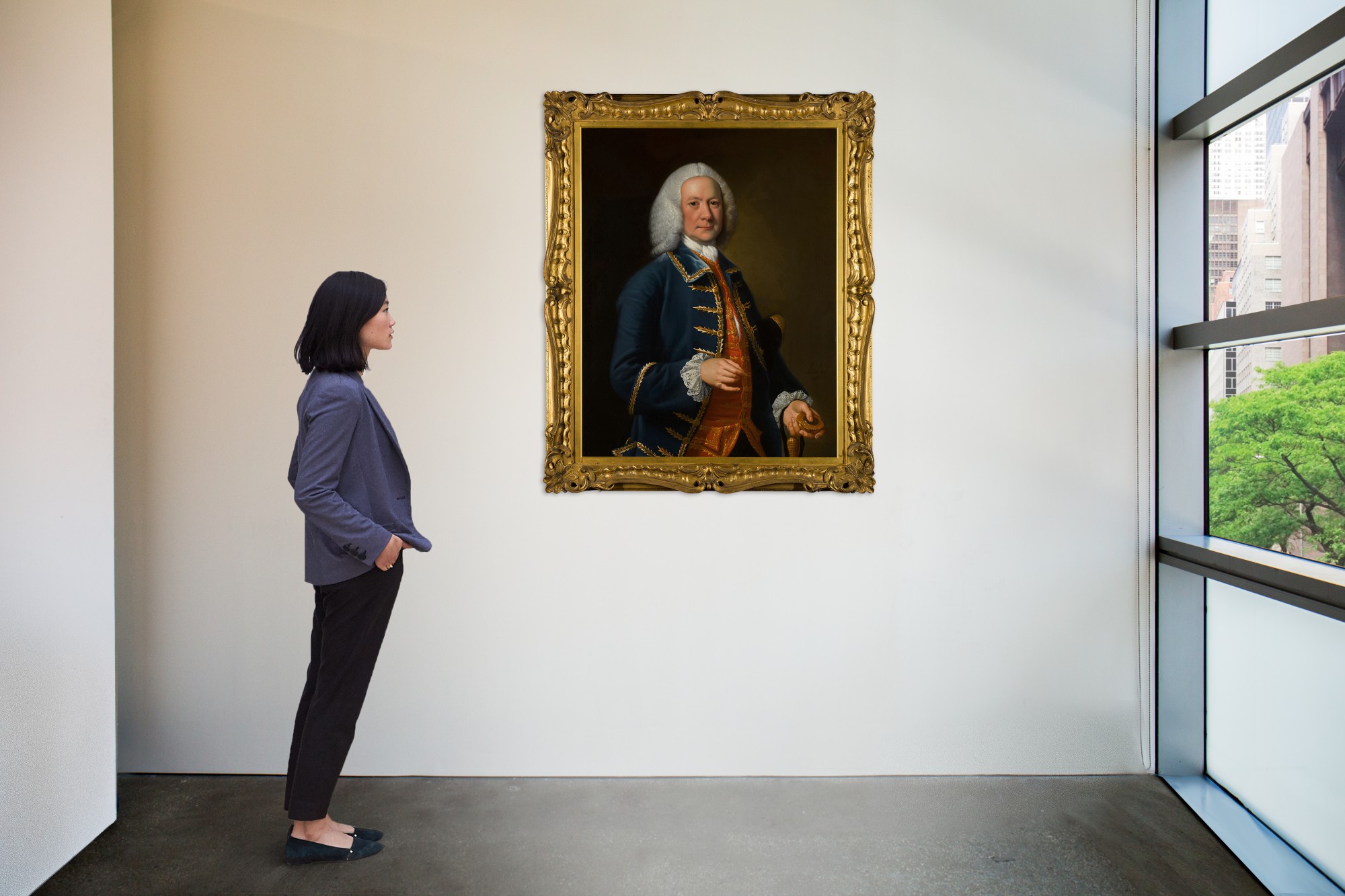 Portrait of Robert Sutton (1699–1776), of Scofton Hall, Nottinghamshire ...