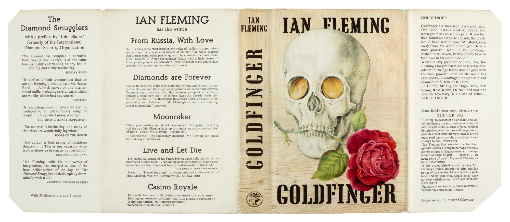 FLEMING | Goldfinger, 1959, first edition | James Bond: A Collection of ...