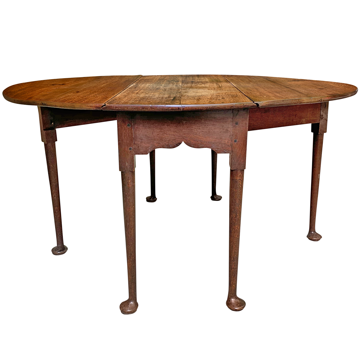 Antique Queen Anne Style Gateleg Dining Table Available For Immediate ...
