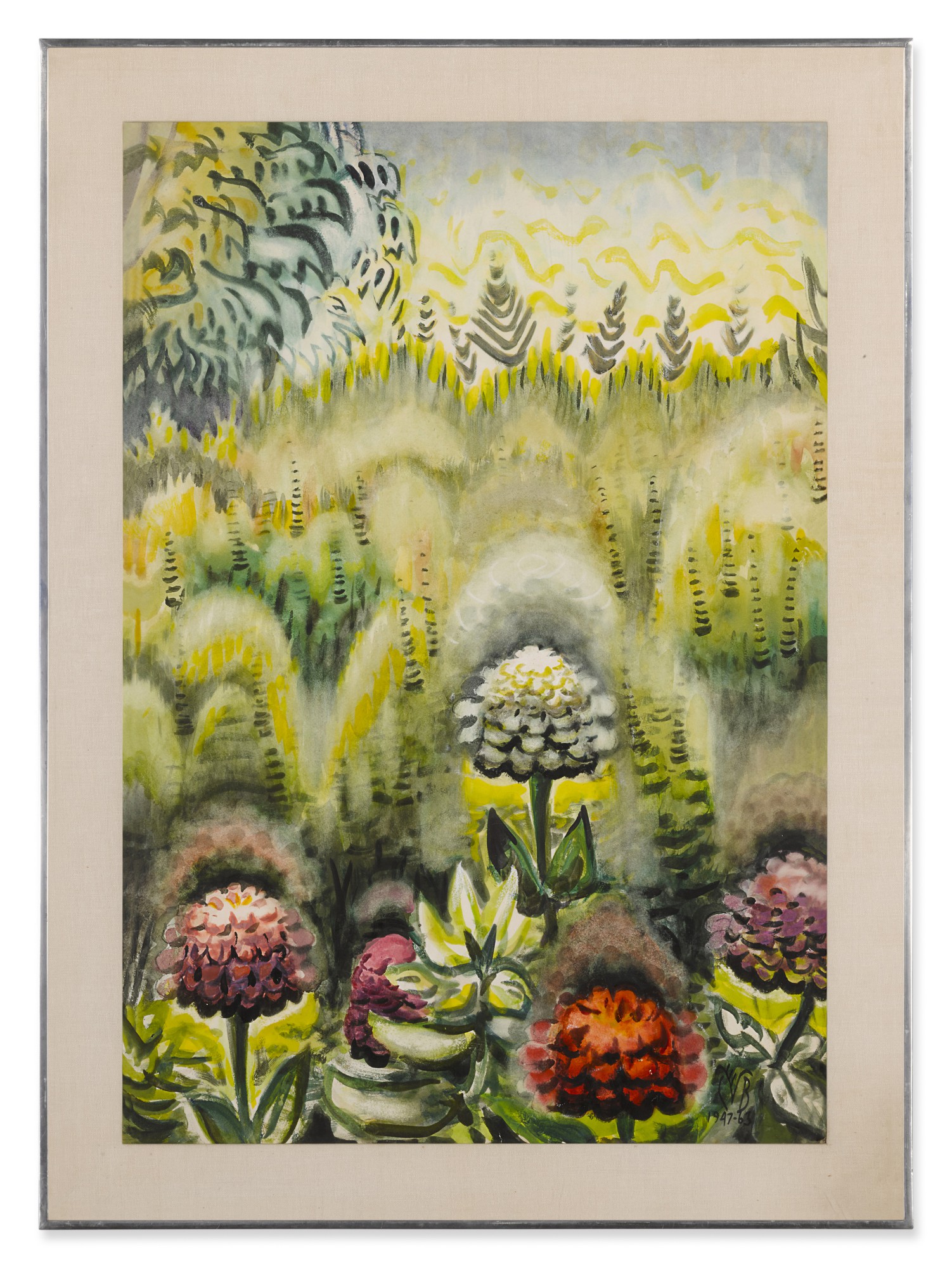 Zinnias | American Art | | Sotheby's
