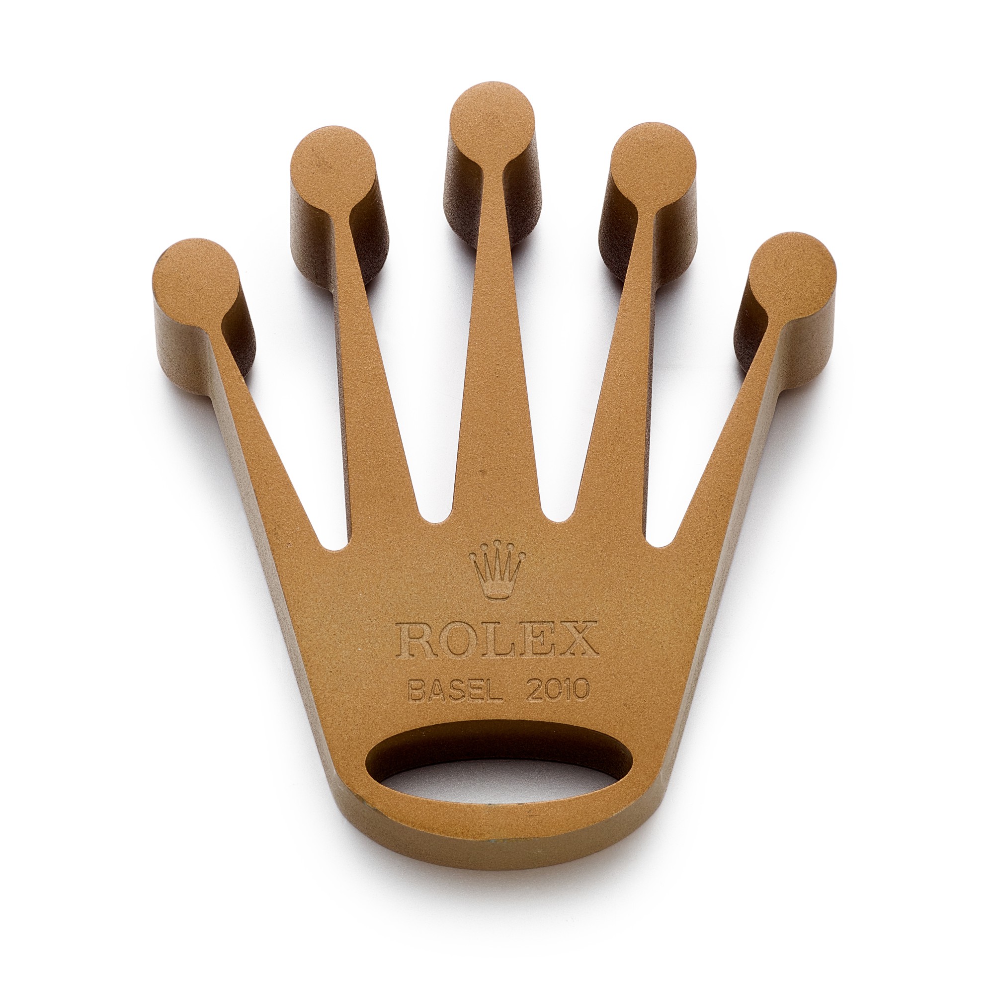 Rolex | A metal paperweight, made for Basel 2010 | 勞力士 | 金屬紙鎮，為Basel ...