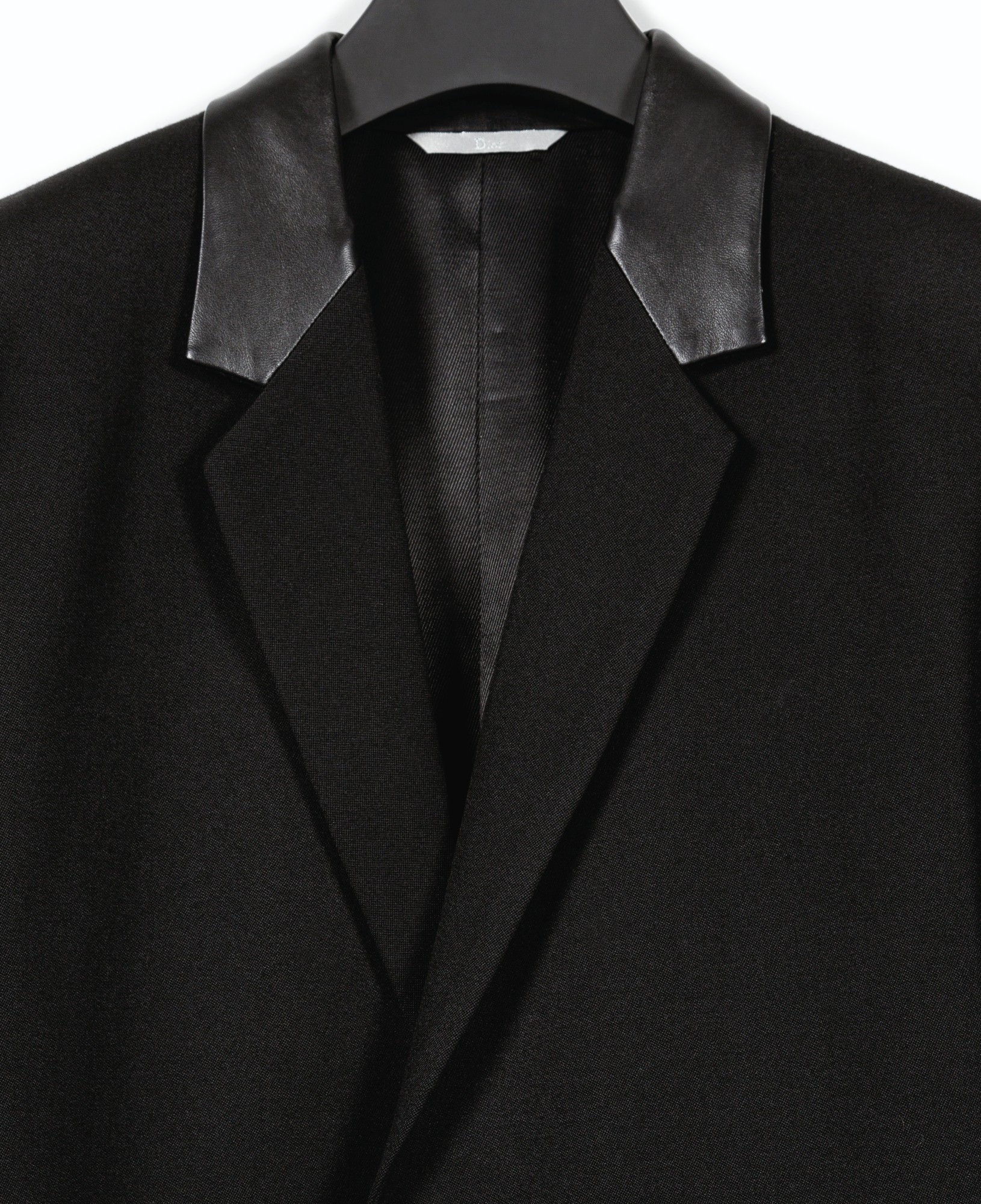Black wool coat, circa 2000 | Veste redingote en laine noire, circa ...