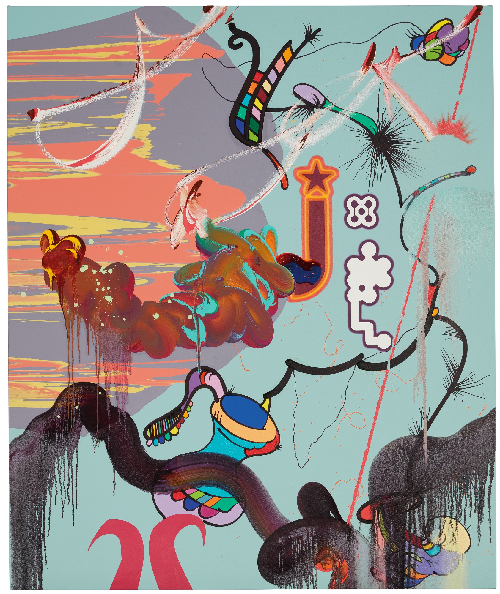 FIONA RAE | OH! I DON'T LIKE THEM | Contemporary Curated | Contemporary ...