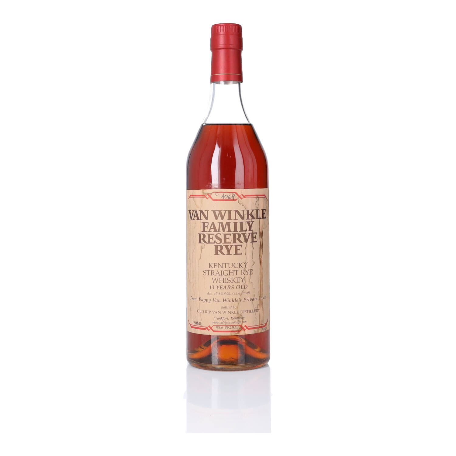 Van Winkle 13 Year Old Family Reserve Rye 95.6 Proof NV (1 BT 75cl ...