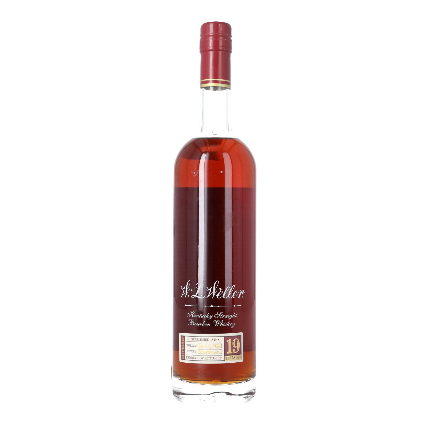W.L. Weller 19 Year Old 90 proof 1982 (1 BT75) | Whisky & Whiskey | The ...