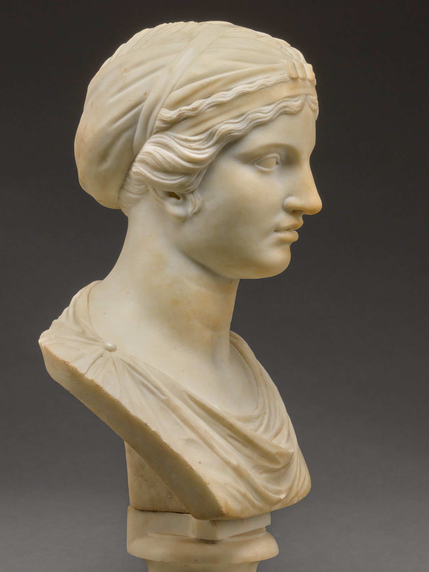 Italian, Rome, 19th century | Bust of Sappho | Old Master Sculpture ...