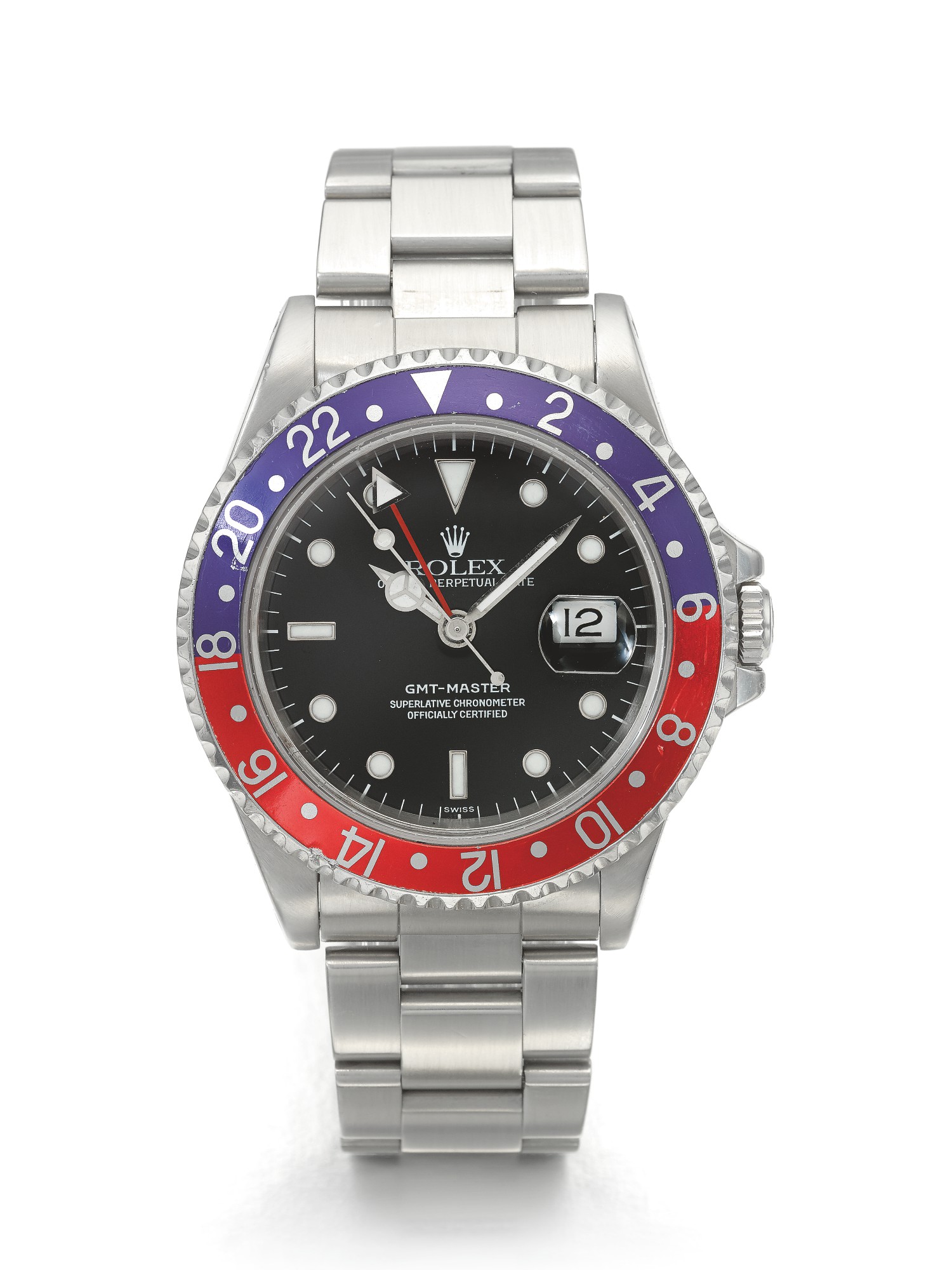 ROLEX | REF 16700 GMT-MASTER, A STAINLESS STEEL AUTOMATIC DUAL TIME ...