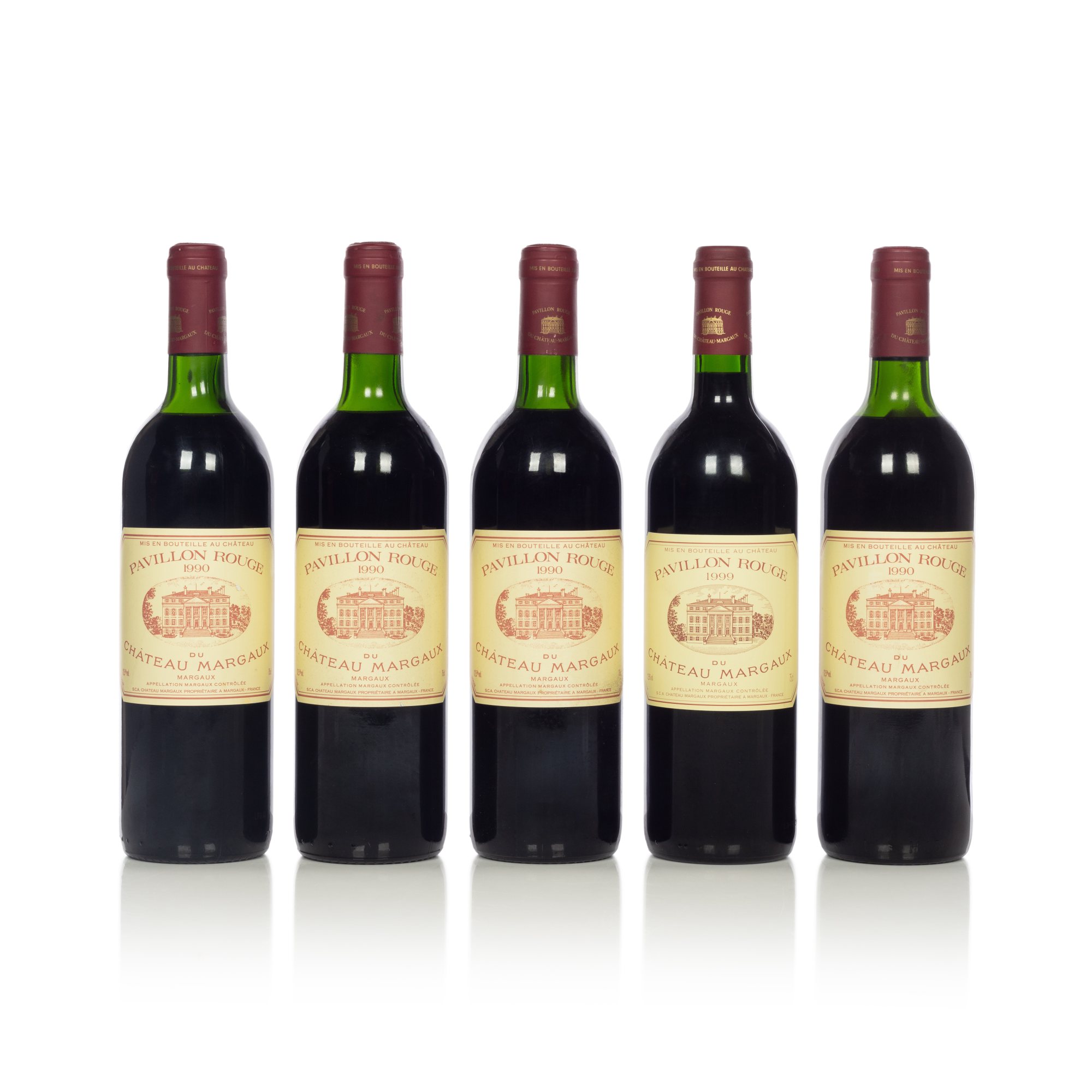 Pavillon Rouge du Château Margaux 1990 (5 BT) | Finest and Rarest | Opulent British and European ...