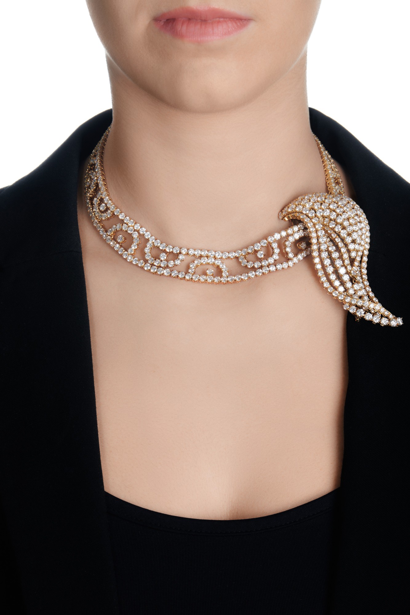 Diamond necklace/brooch | M. Gerard | 鑽石項鏈/別針 | Magnificent Jewels and ...