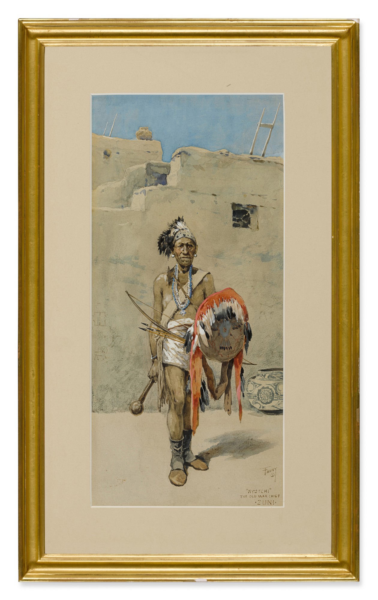 Nyutchi, The Old War Chief, Zuni | American Art | | Sotheby's