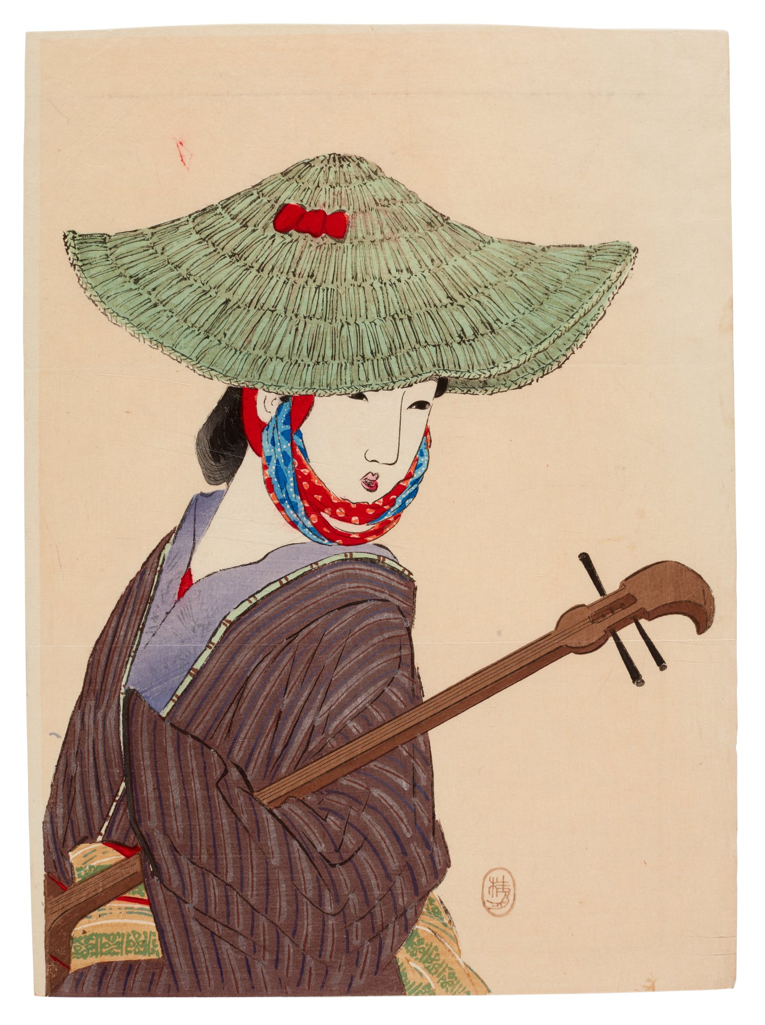 Various | Eleven woodblock prints and an etching | Meiji - Heisei ...
