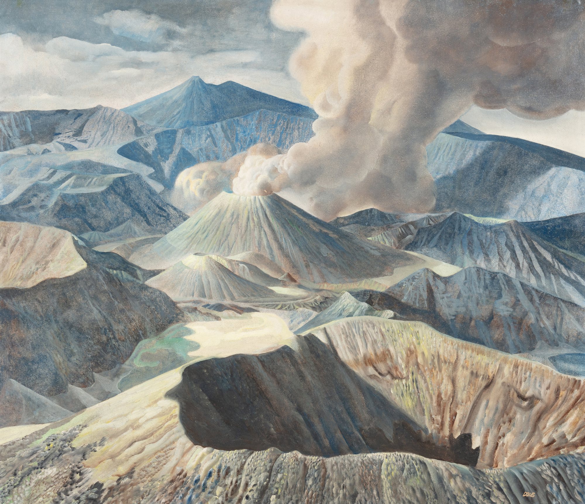 A volcanic landscape | Paysage volcanique | Une Autre Modernité – Les ...