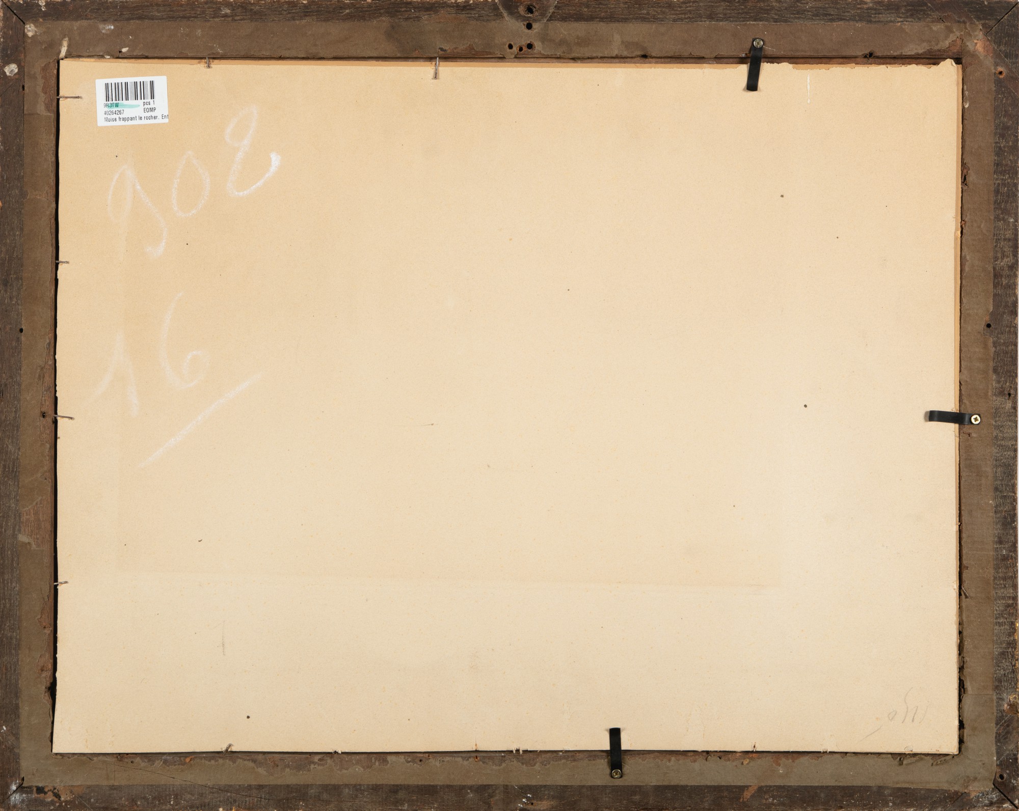 FRENCH SCHOOL, 18TH CENTURY | MOÏSE CLOSING OUT THE WATERS OF THE RED ...