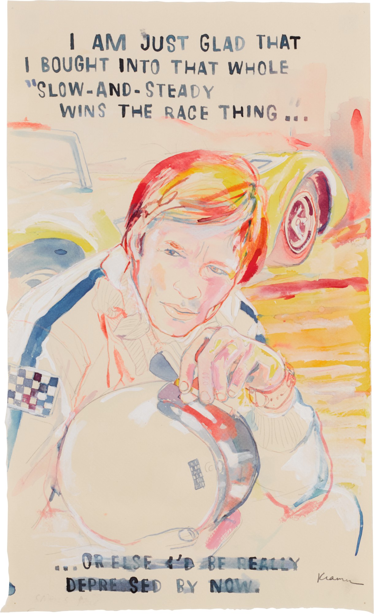 DAVID KRAMER | SLOW AND STEADY | The Hoarder Sale | Contemporary Art ...