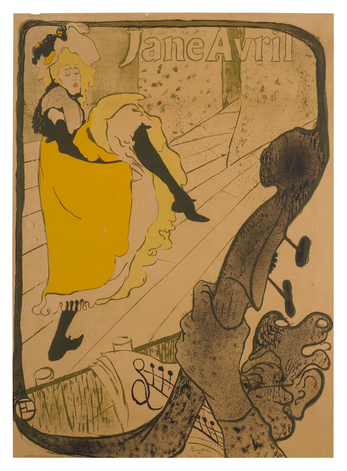 JANE AVRIL (D. 345; ADR. 11; W. P6) | Belle Époque and Beyond: Prints ...
