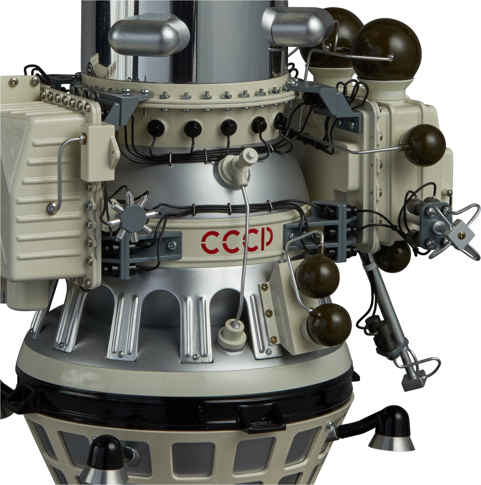 Luna 10 Soviet robotic lunar station spacecraft model | Space ...