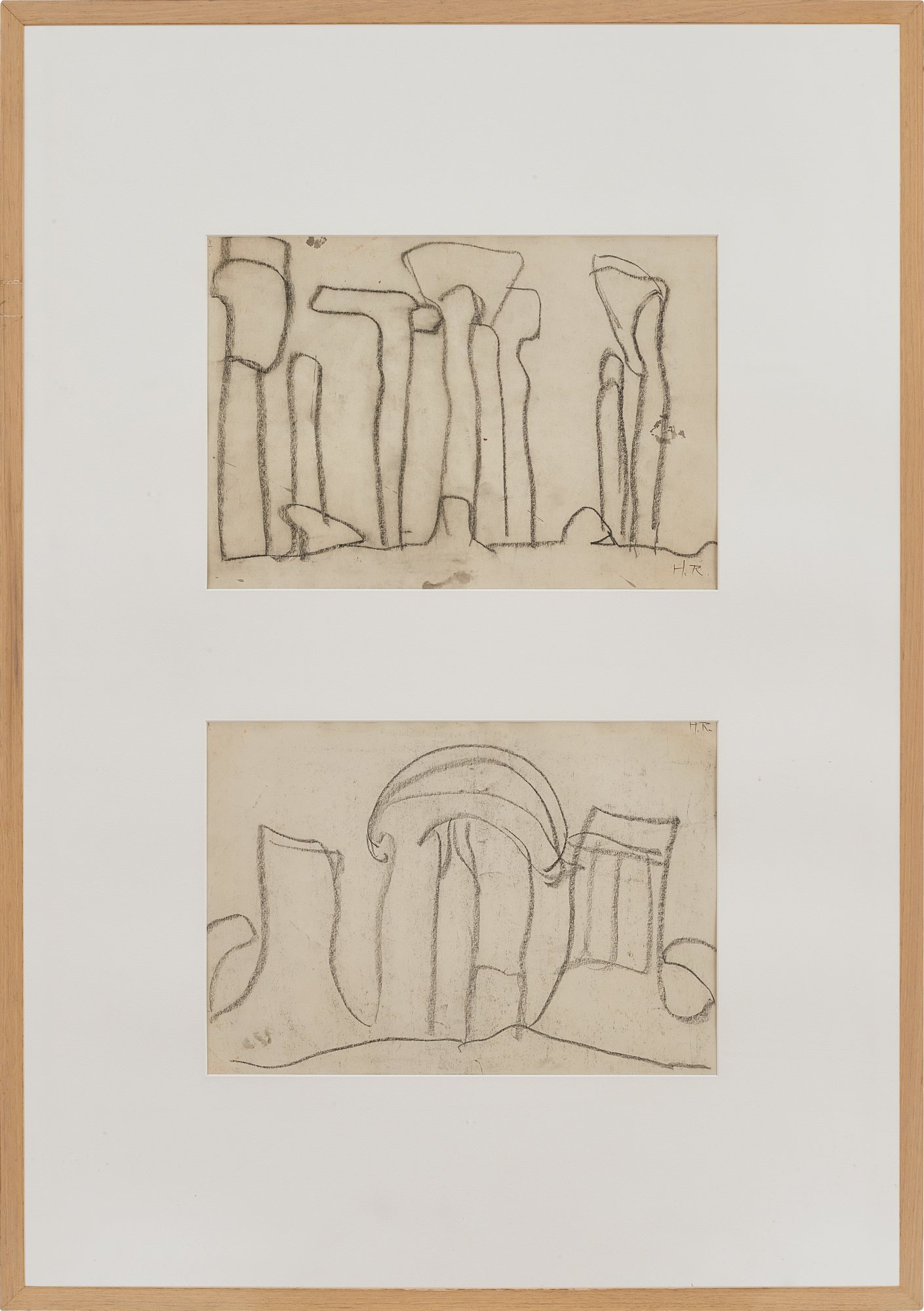 Huang Rui 黃銳 | Yuanmingyuan (Two Works) 圓明園（兩幅作品） | New Wave Beyond ...