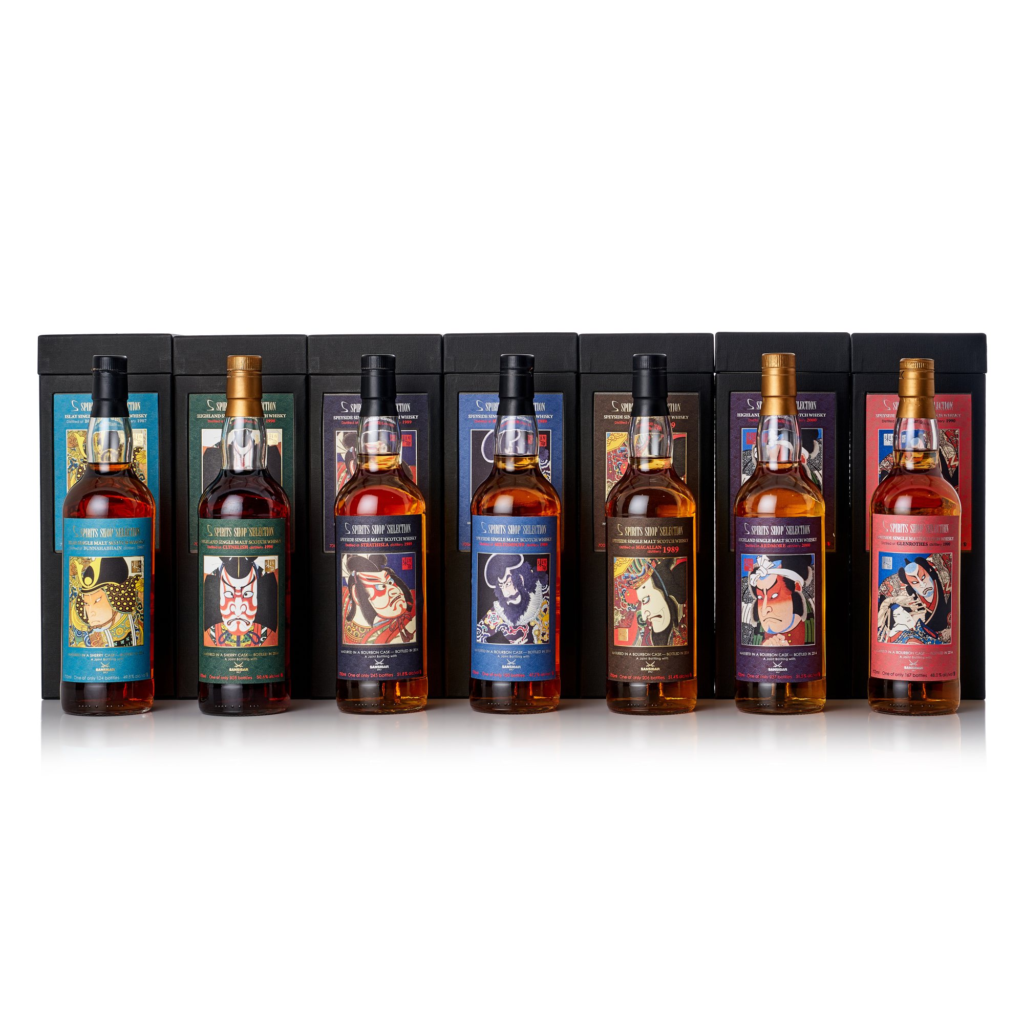 Spirits Shop' Selection Mixed Case (7 BT70) | Distilled | Whisky ...