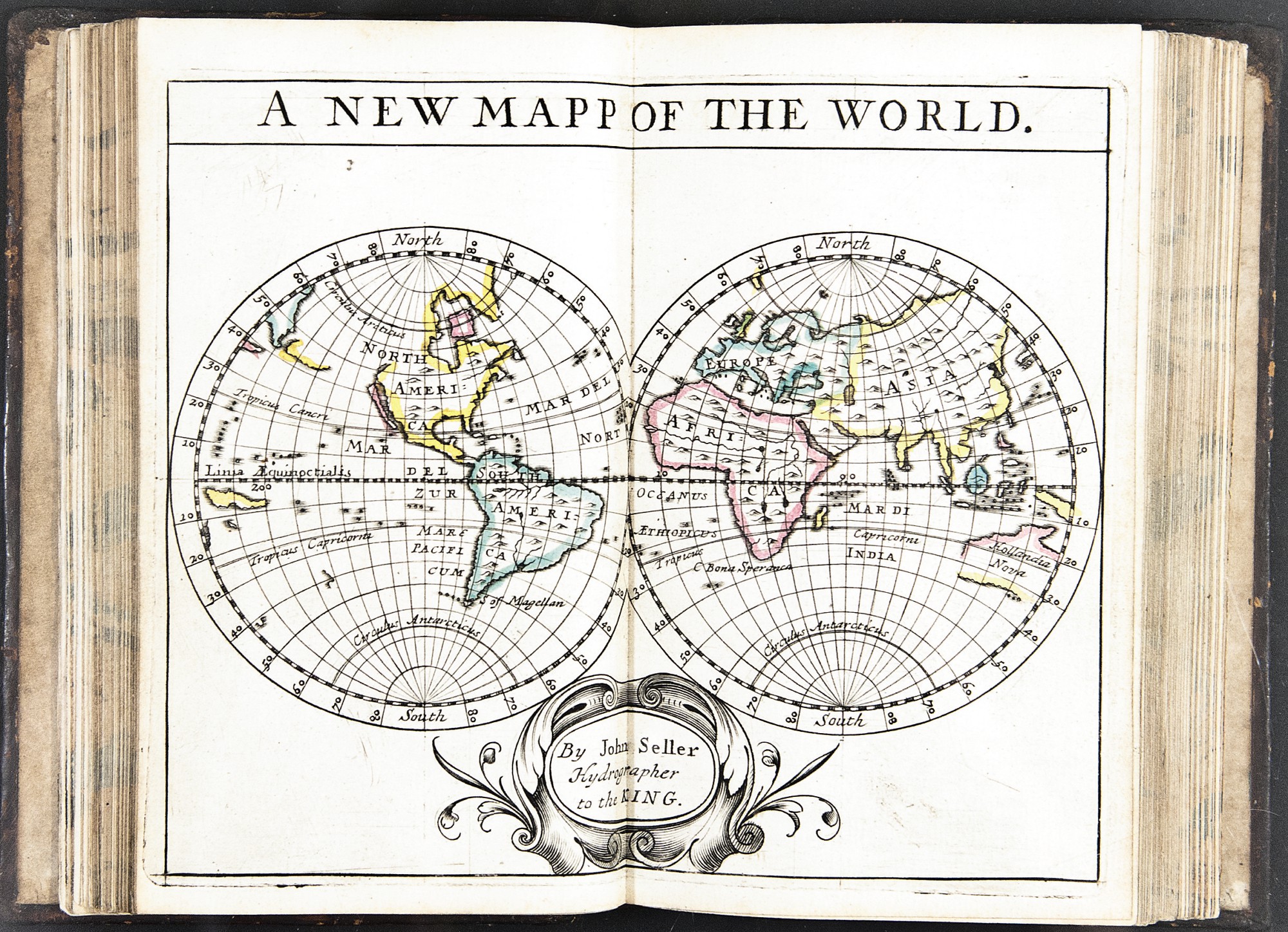 SELLER, JOHN | A New Systeme of Geography, designed in a most plain and ...