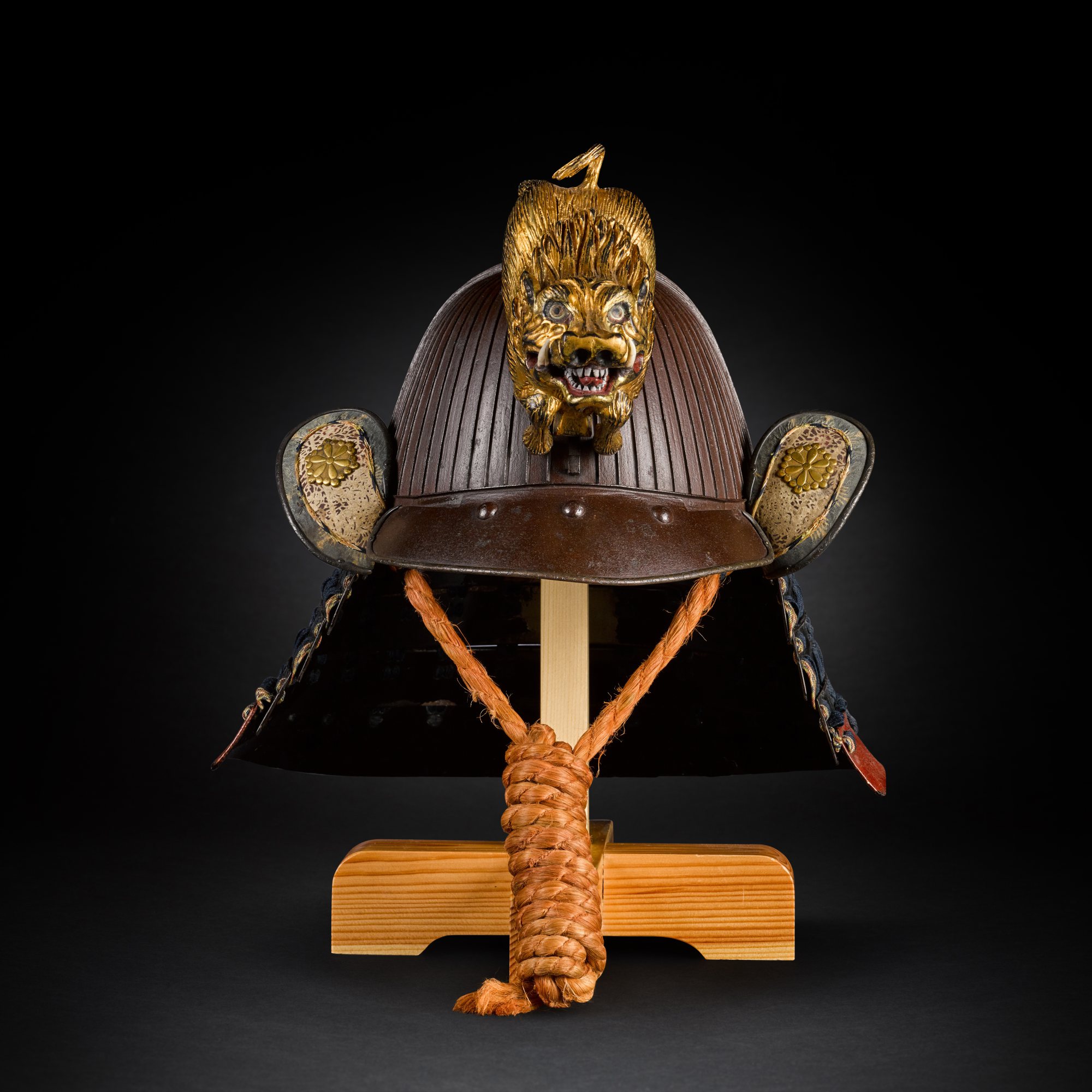 A suji-bachi [helmet with raised ridges] | Edo period, 18th century ...