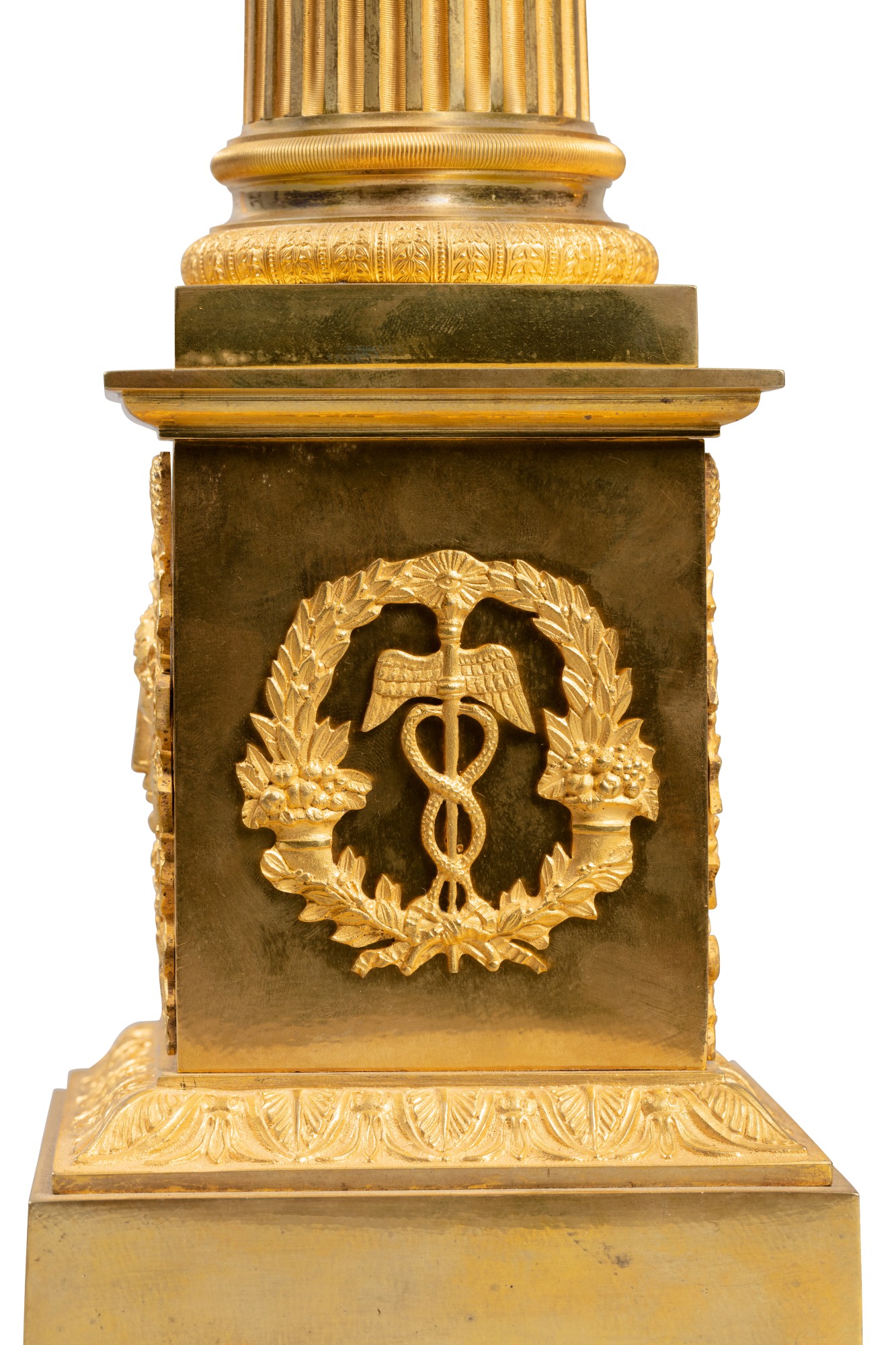 A pair of Restauration gilt-bronze carcel lamps, circa 1820 | Paire de ...