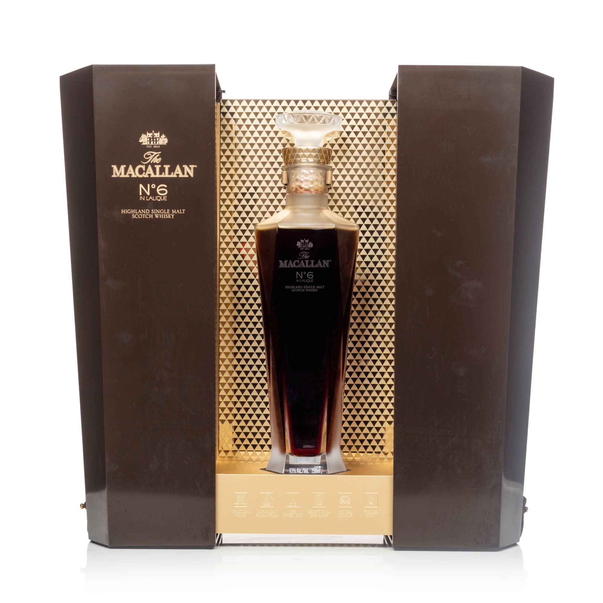 The Macallan No. 6 In Lalique Decanter 43.0 abv (1 BT75) | Finest ...