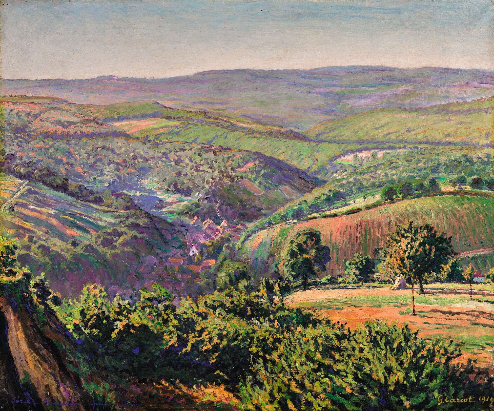 GUSTAVE CARIOT | PAYSAGE | Art Impressionniste et Moderne | 2020 ...