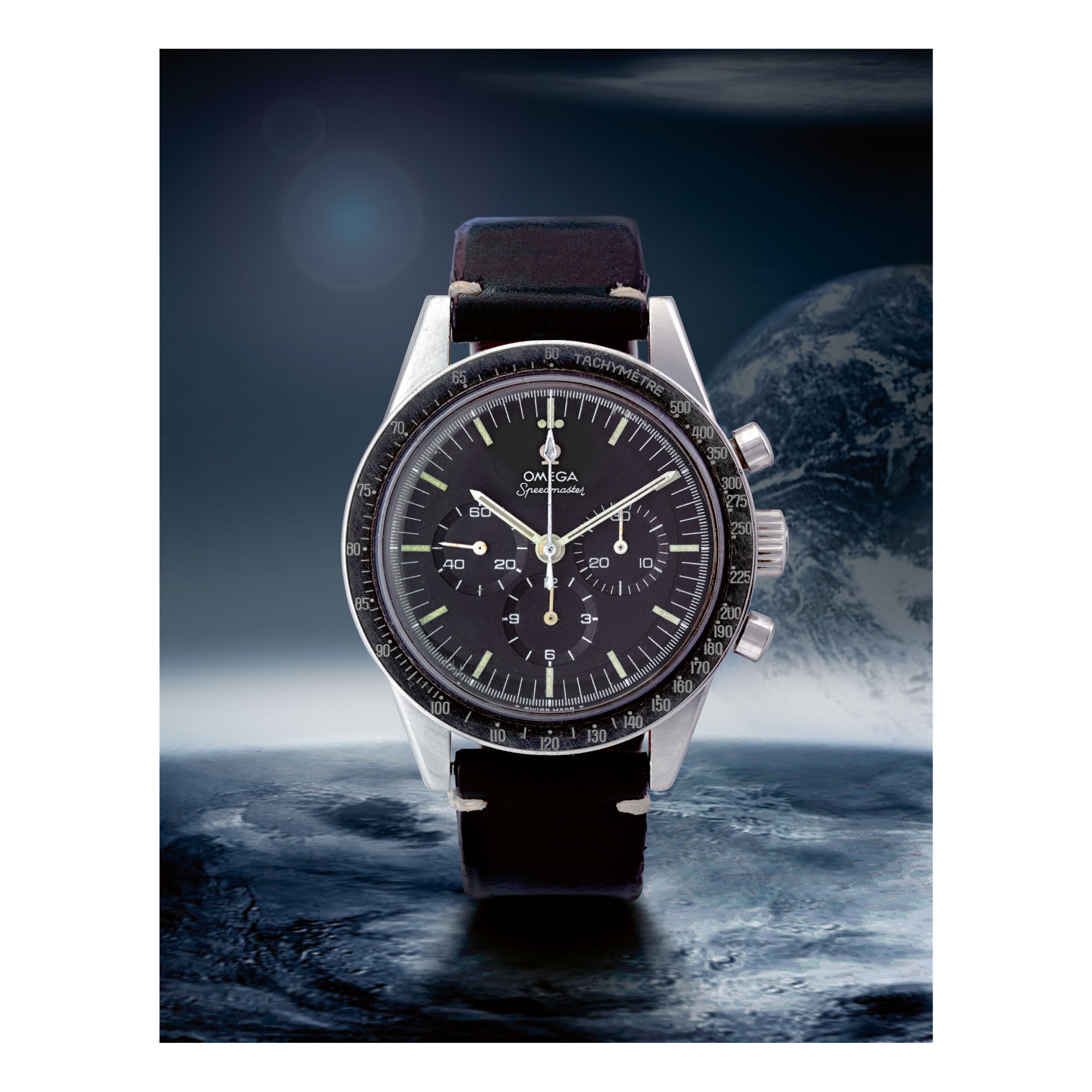 OMEGA | SPEEDMASTER REF 105.003-65 'FLIGHT QUALIFIED', A STAINLESS ...