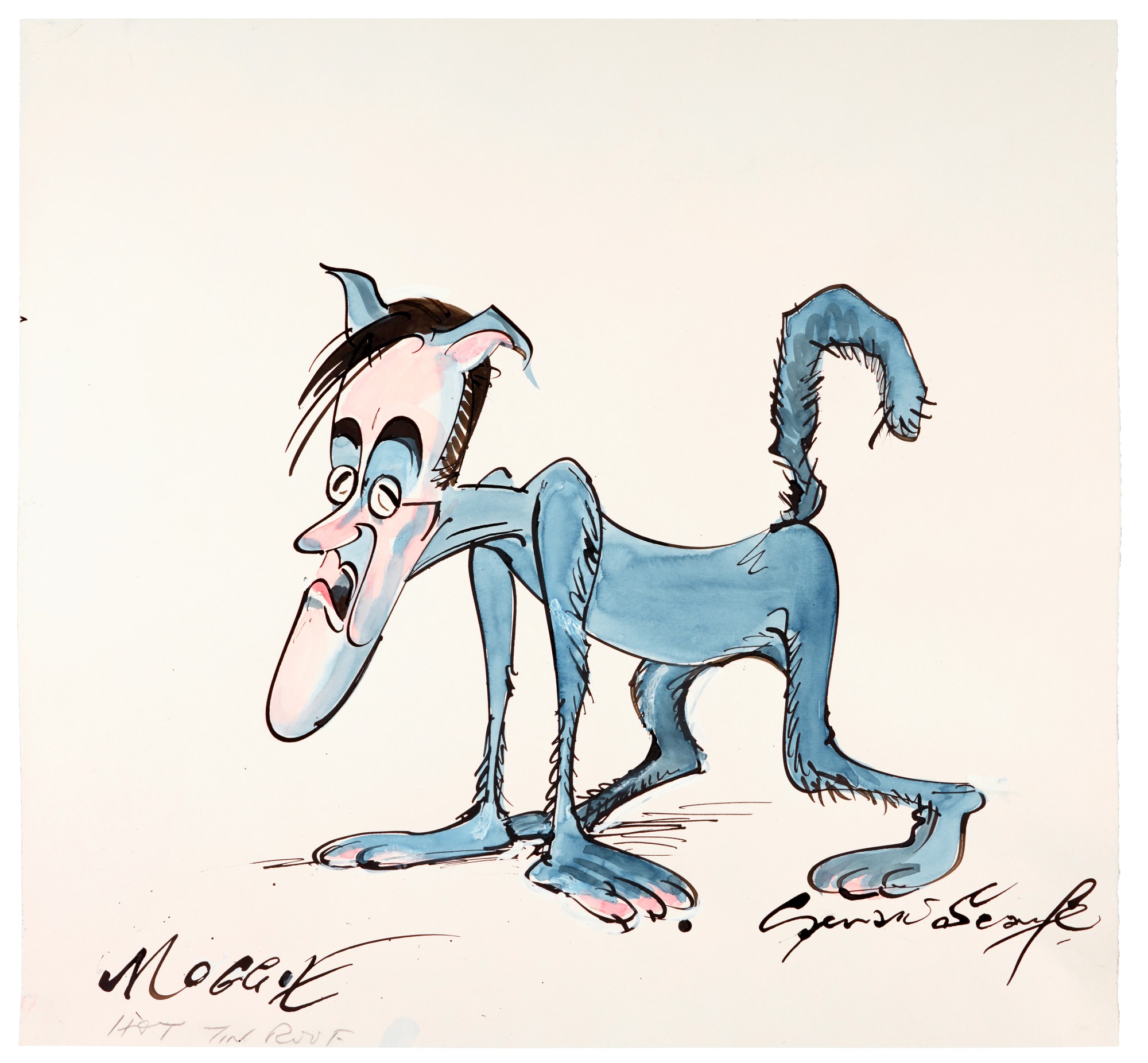 SCARFE | [THE 2010s] | "Moggie" [Jacob Rees-Mogg] | Scarfe at Sotheby’s ...